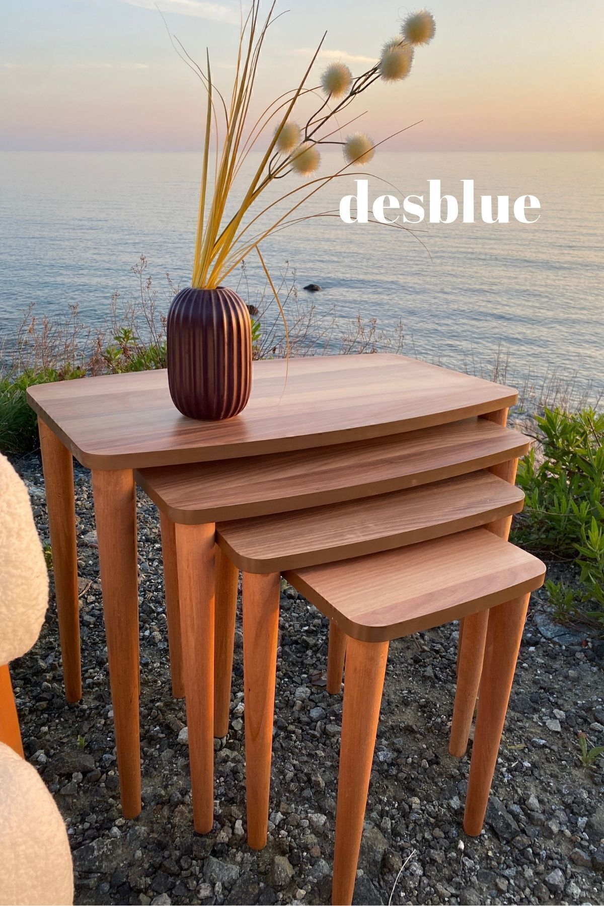 Desblue Napoli Serisi Lüks 4lü Mdf Zigon Sehpa (PLASTİKSİZ) Fiyatı ...