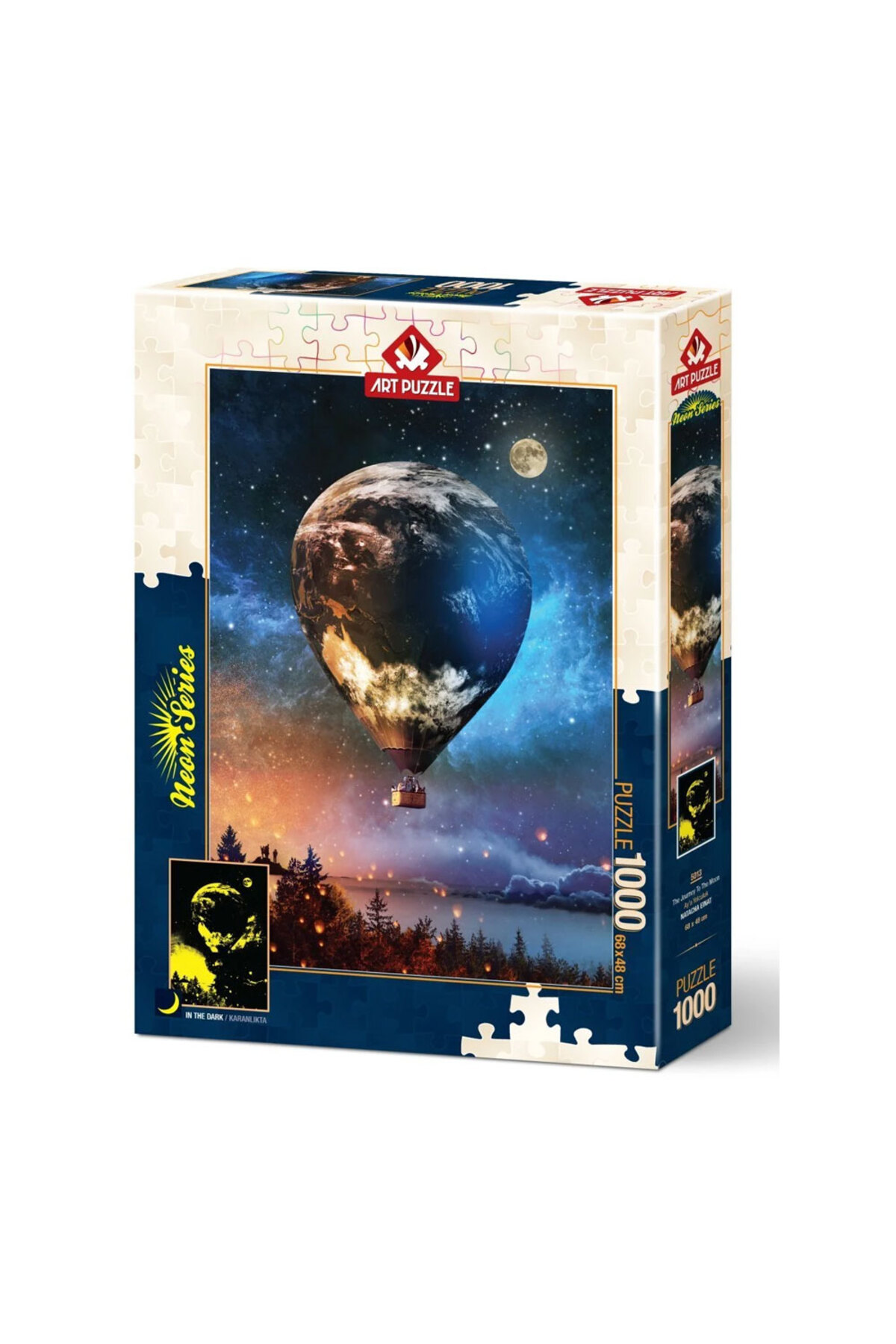 Art Puzzle Neon 1000 Parça Ay'a Yolculuk 5013 Fiyatı, Yorumları - Trendyol