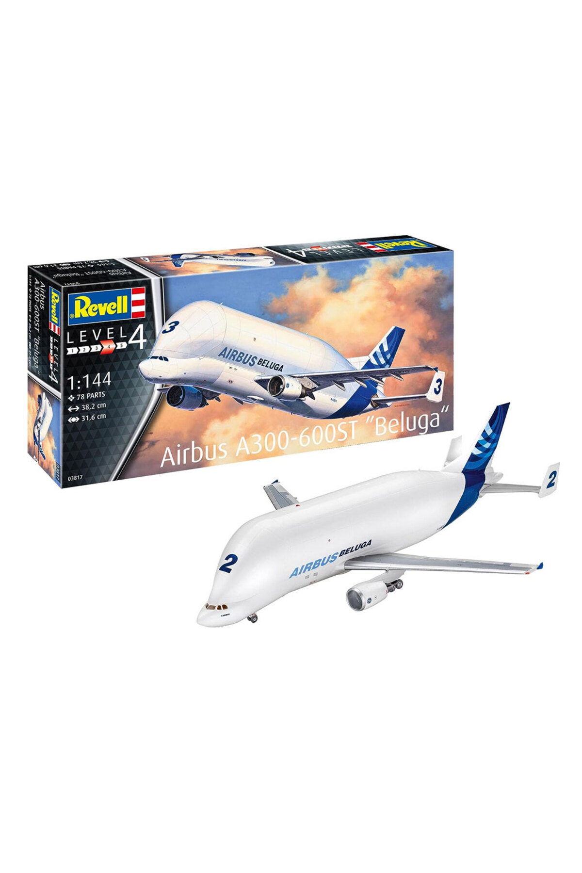 REVELL Maket Model Kit Uçak Airbus A300-600st Beluga 03817 Fiyatı ...