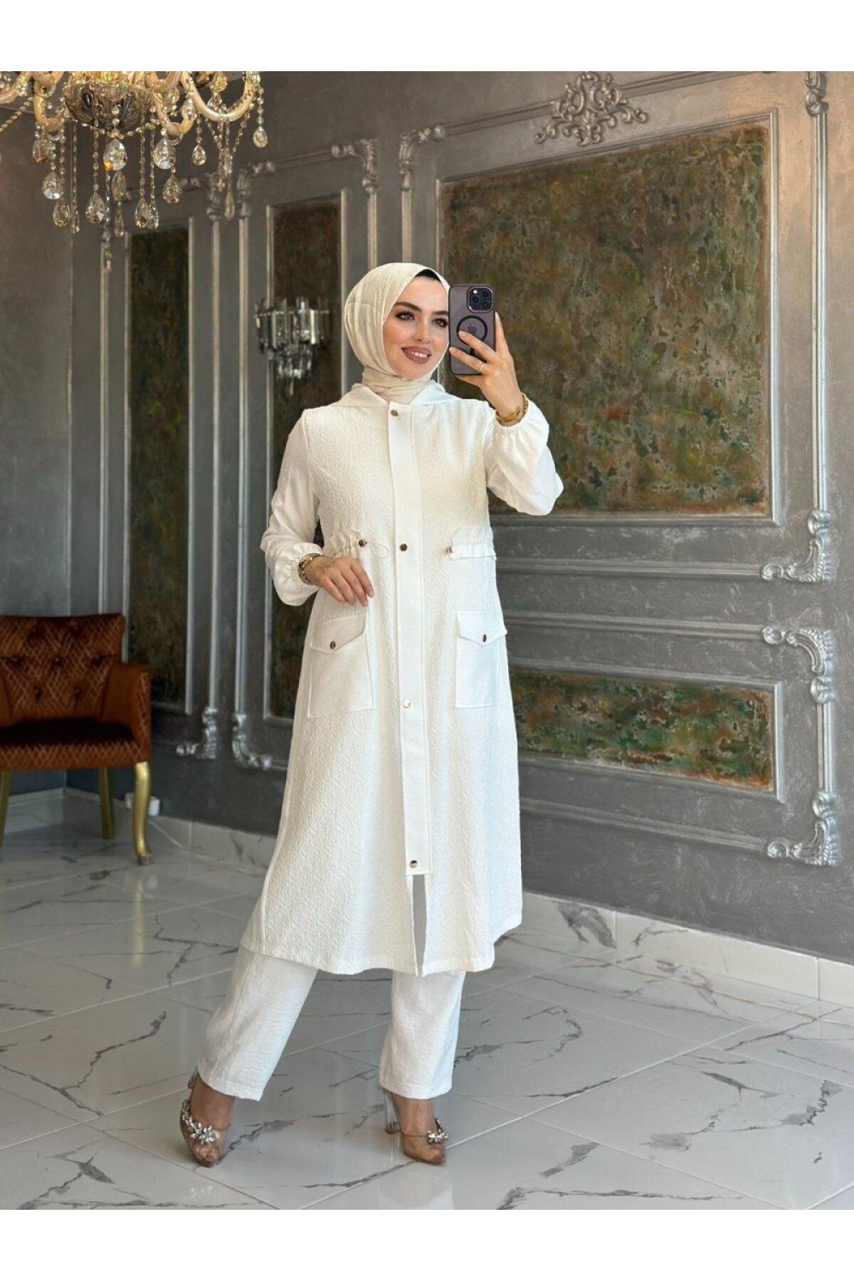 Zümra Tesettür Moda Seda Kap Beyaz Beden 2-42-44 Fiyatı, Yorumları ...