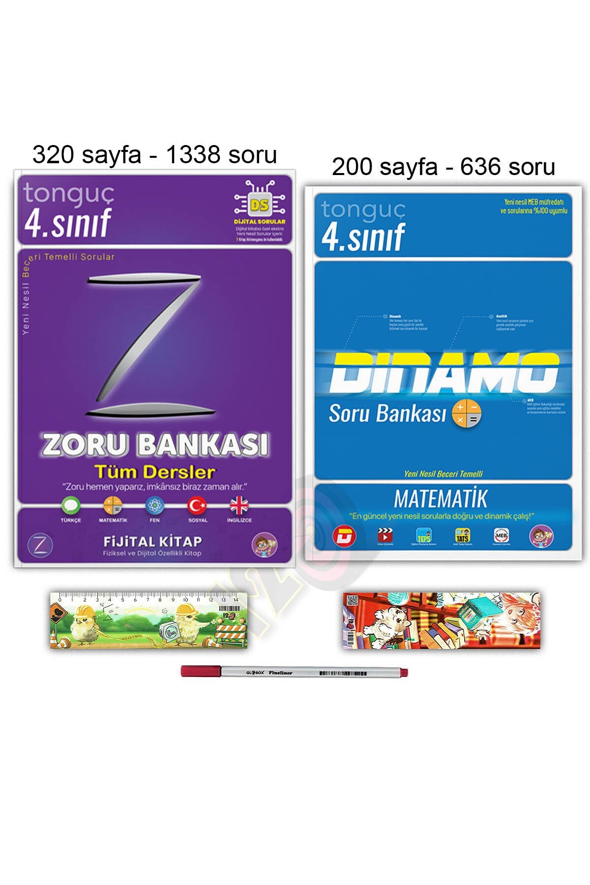 Tonguç Yayınları 4. Sınıf Tüm Dersler Zoru - Matematik Dinamo Soru ...