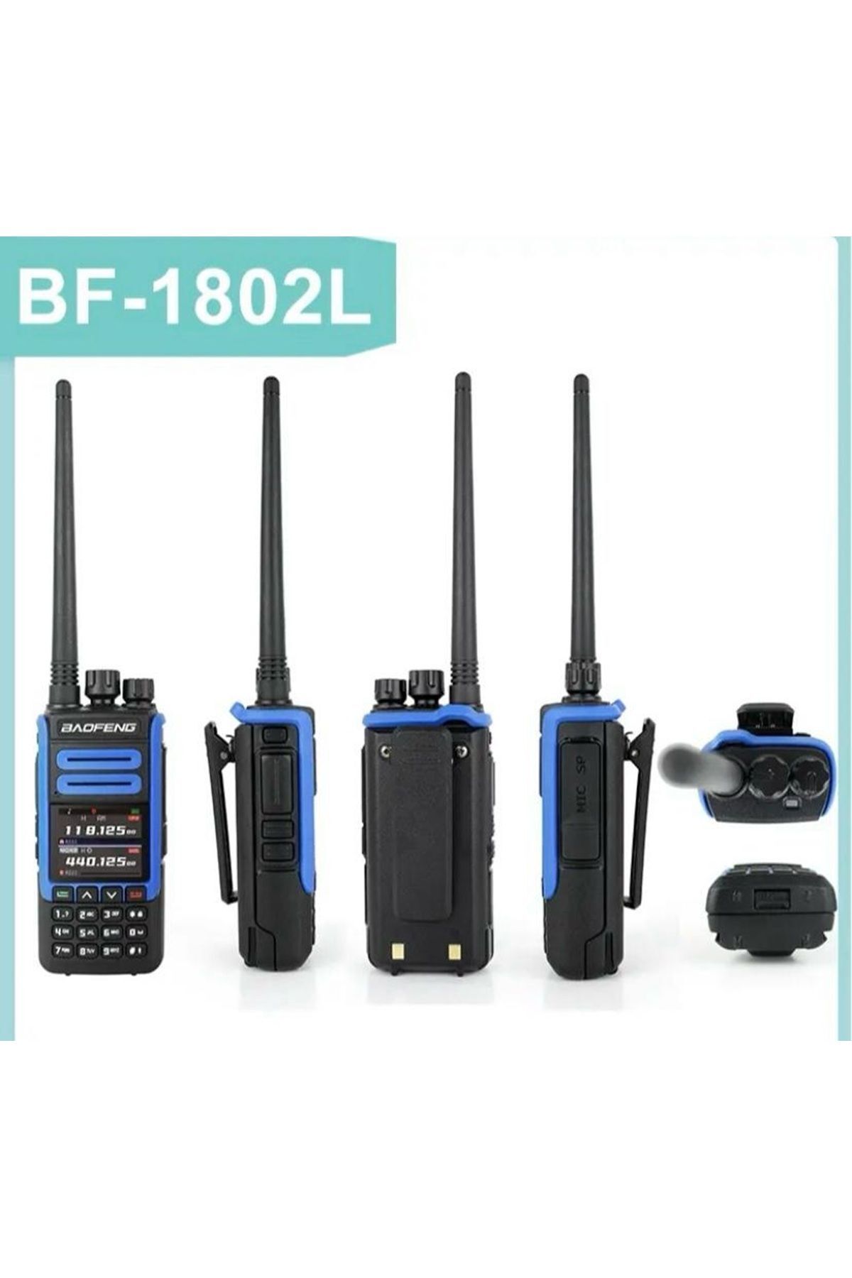 BAOFENG 3 band 1802L Üst seğment telsiz BİR TELSİZDEN BEKLENEN TÜM ÖZELLİKLER Fiyatı, Yorumları ...