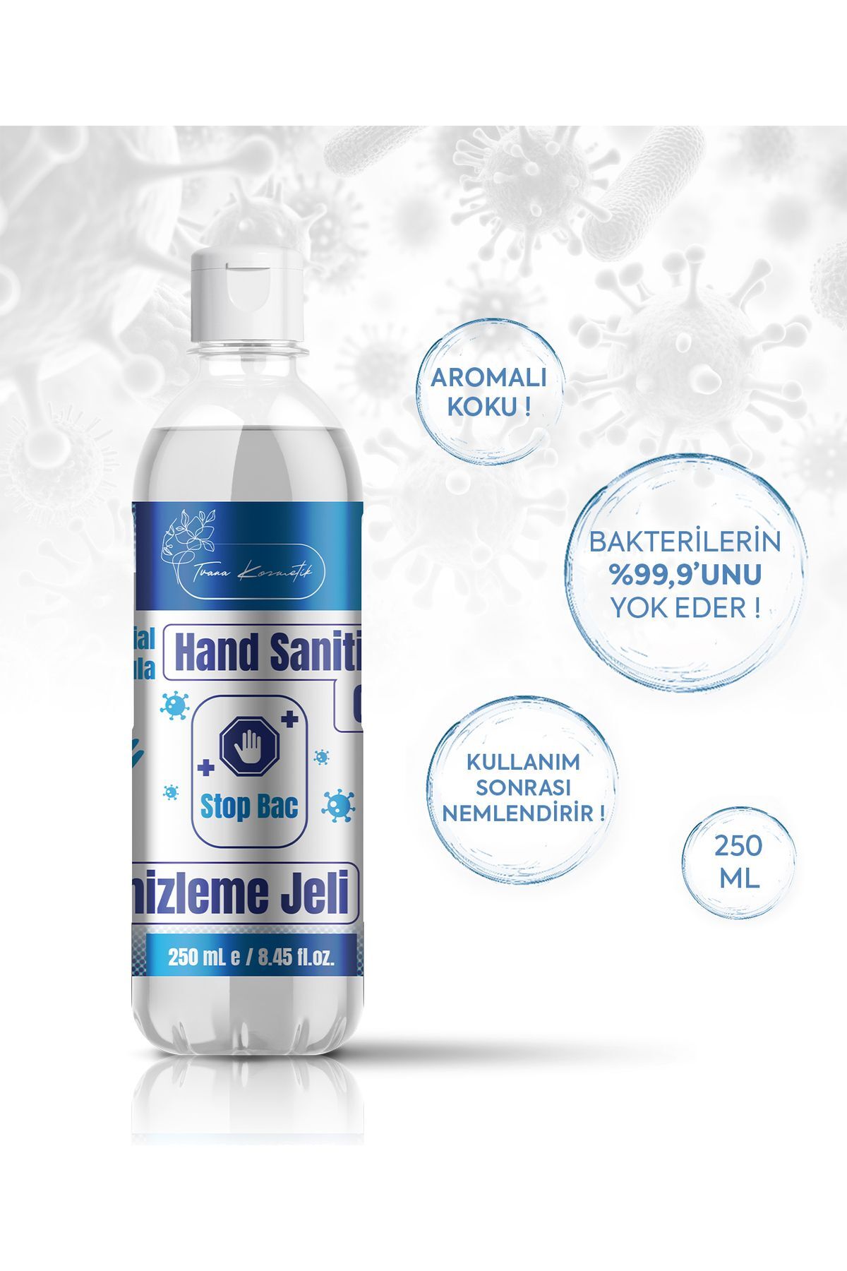 Tuana Kozmetik Tuana El Temizleme Dezenfektan 250 mL Fiyatı, Yorumları ...