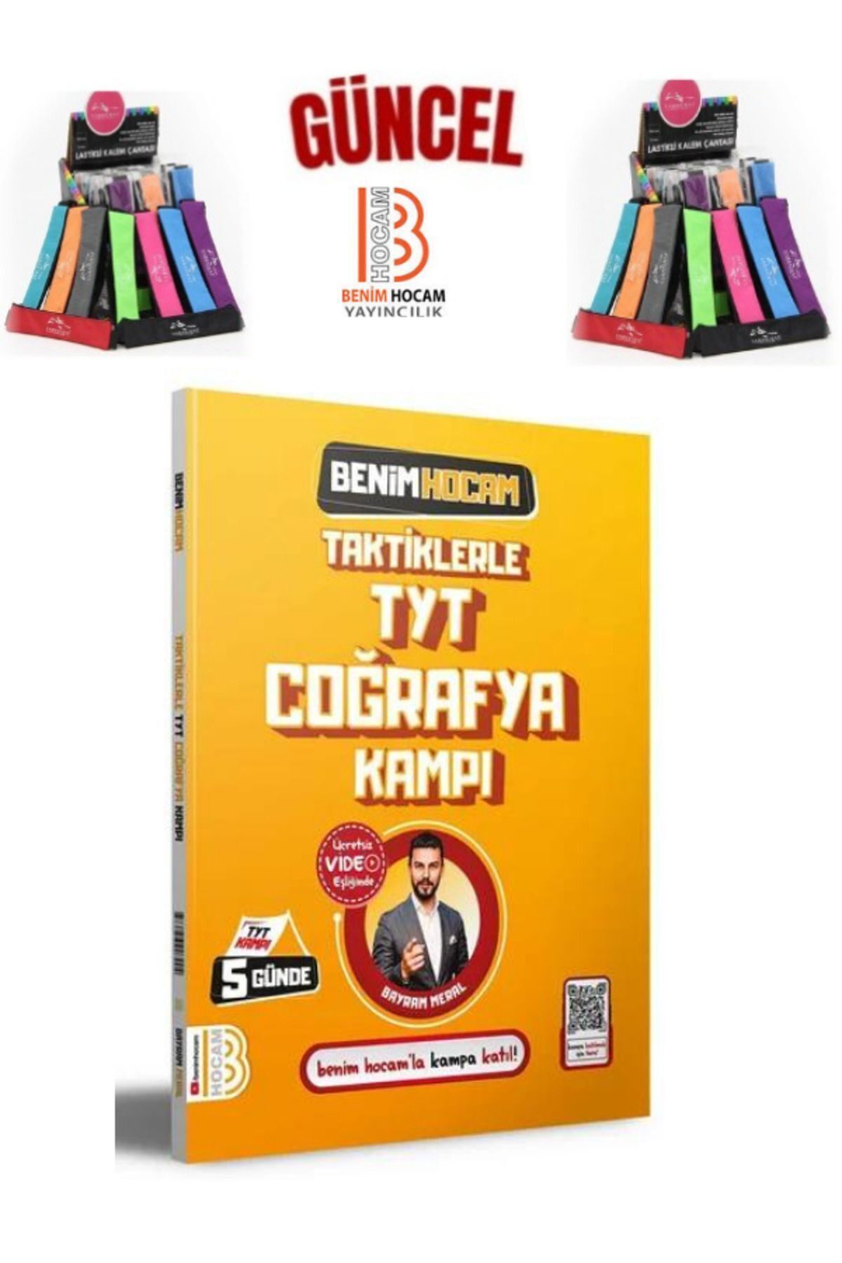 Benim Hocam Yayınları 2024 Taktiklerle TYT 5 Günde Video Eşliğinde Coğrafya Kampı(Bayram Meral ...
