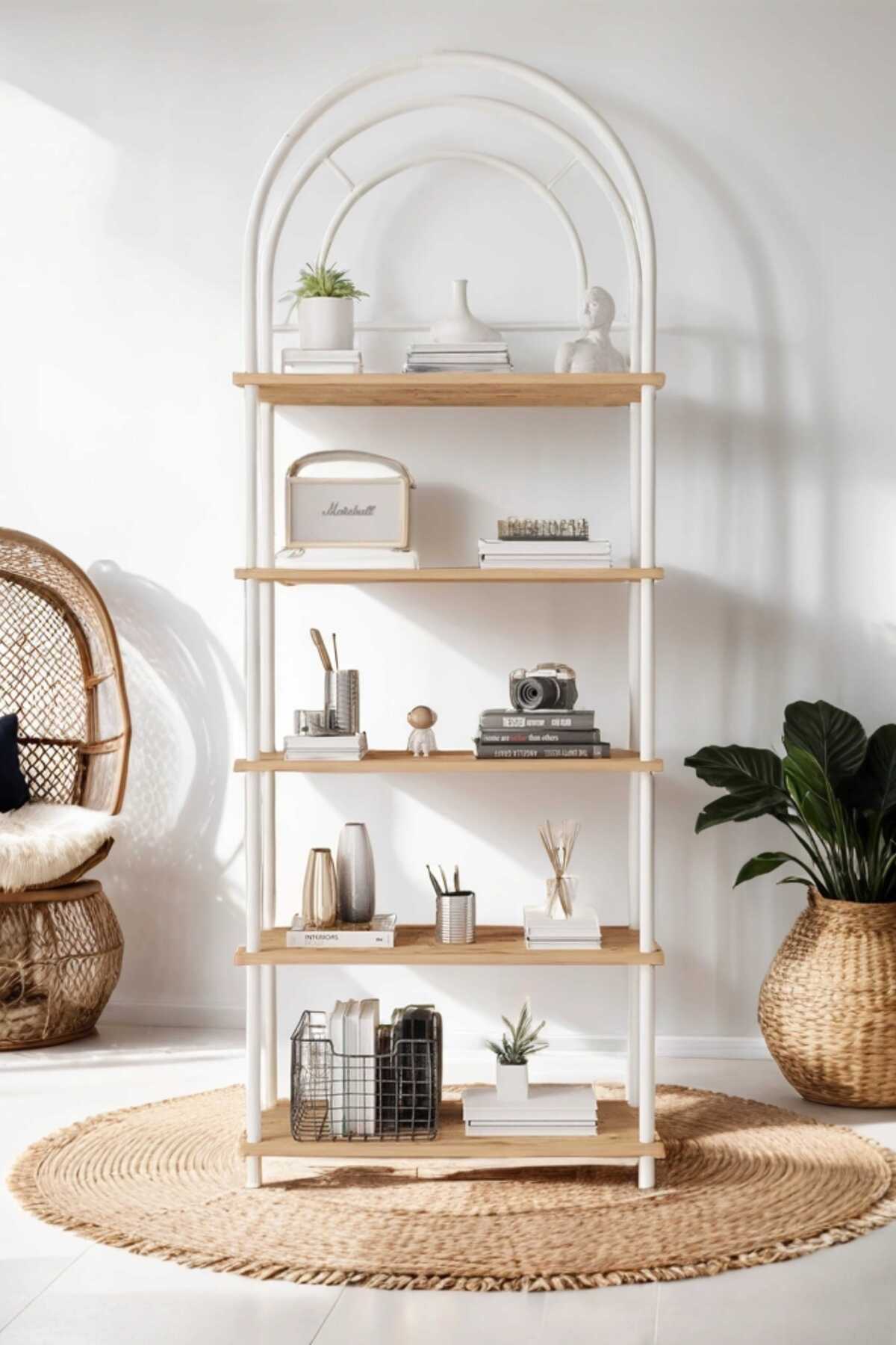 Mobitopya Çevir Kur Bohem Çok Amaçlı Raf Dolap Atlantik Çam Bd 199*71 ...