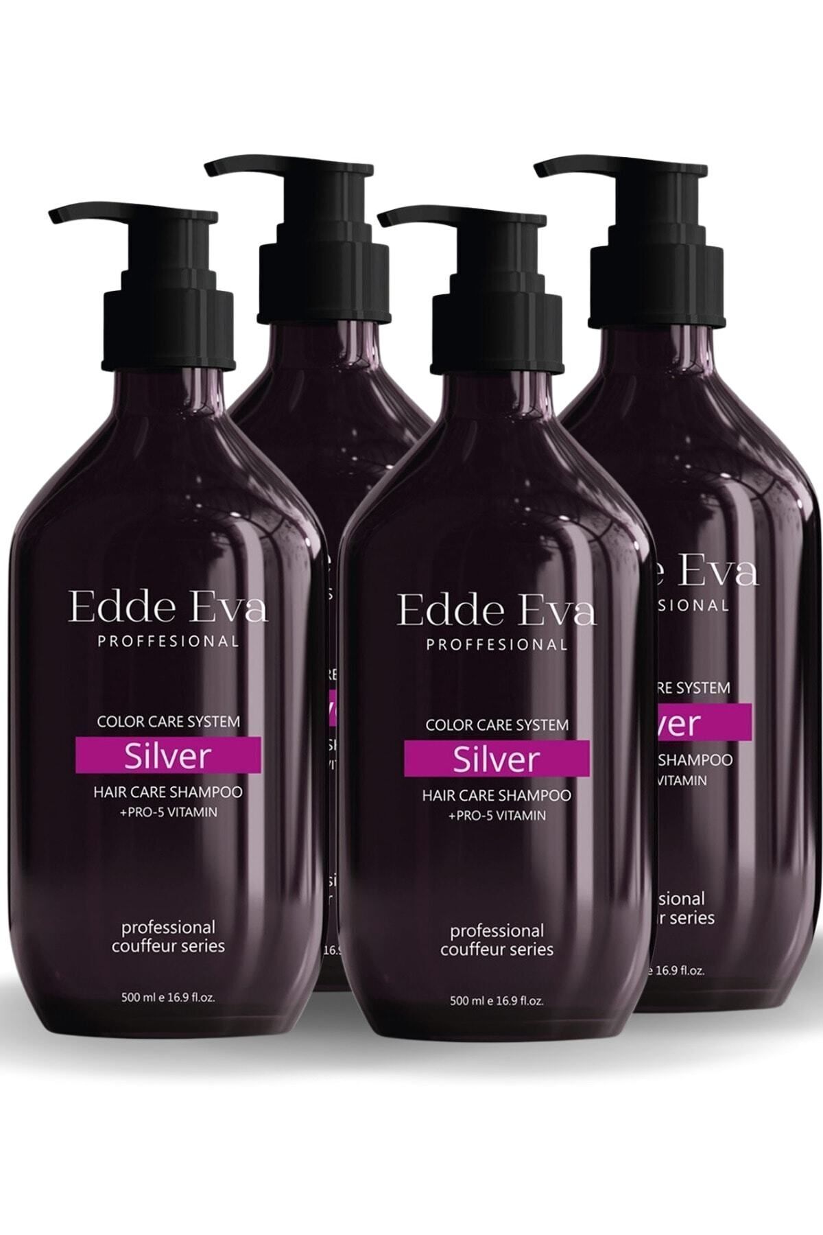 Edde Eva Silver Mor Şampuan 500ml 4'lü Fiyatı, Yorumları - Trendyol