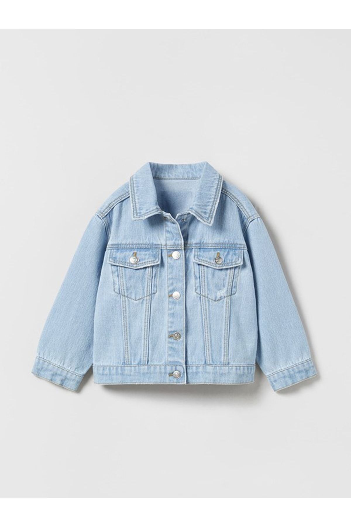 childgiyim Girl s Denim Jacket Trendyol