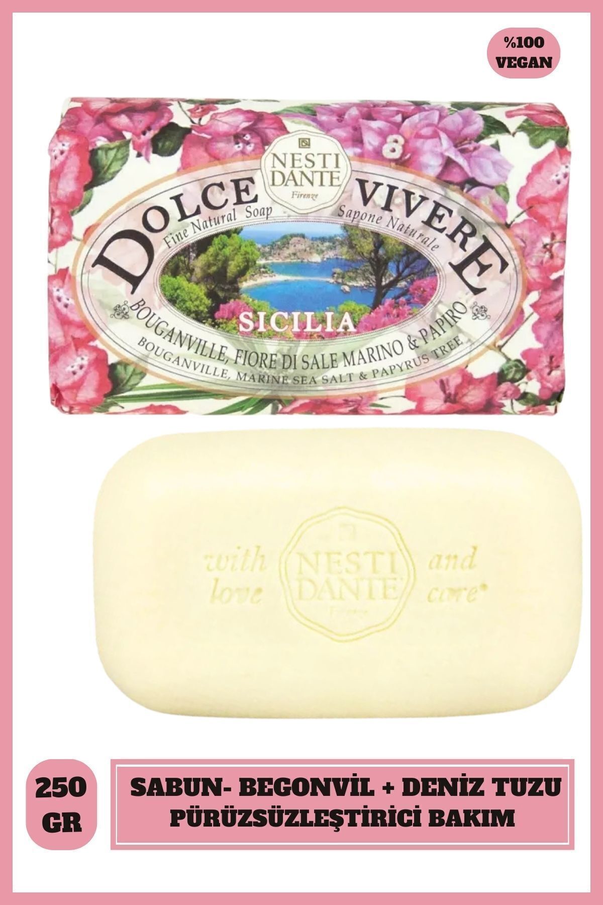 Nesti Dante Dolce Vivere Scilia Katı Sabun 250 gr | Sıkılaştırıcı Ve ...