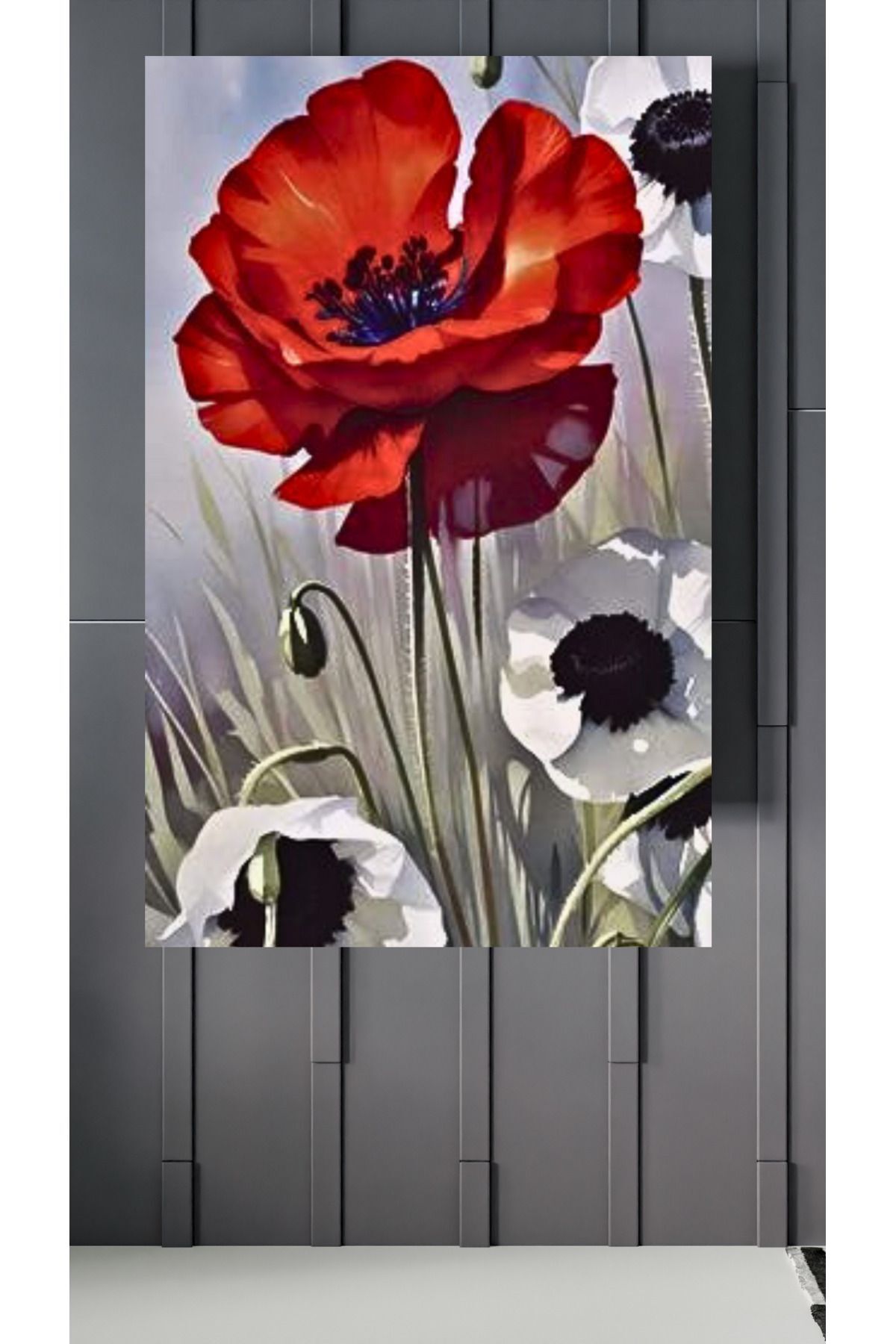 lule home Sayılarla Boyama Seti Kırmızı Gelincik 60z75 xm Fiyatı, Yorumları - Trendyol