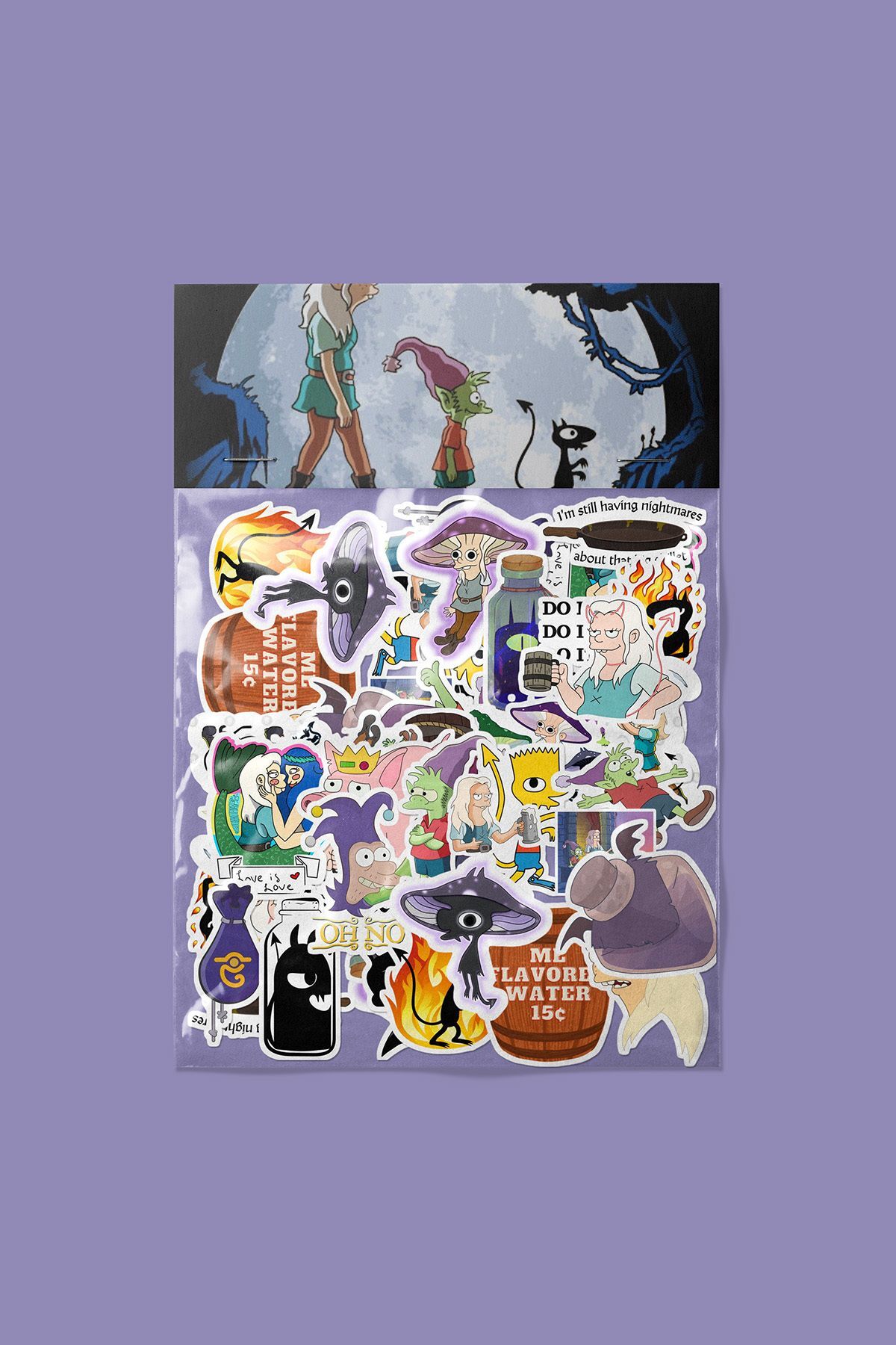 sticker Disenchantment Paketi/ Bullet Journal Defter Çıkartma Ajanda ...