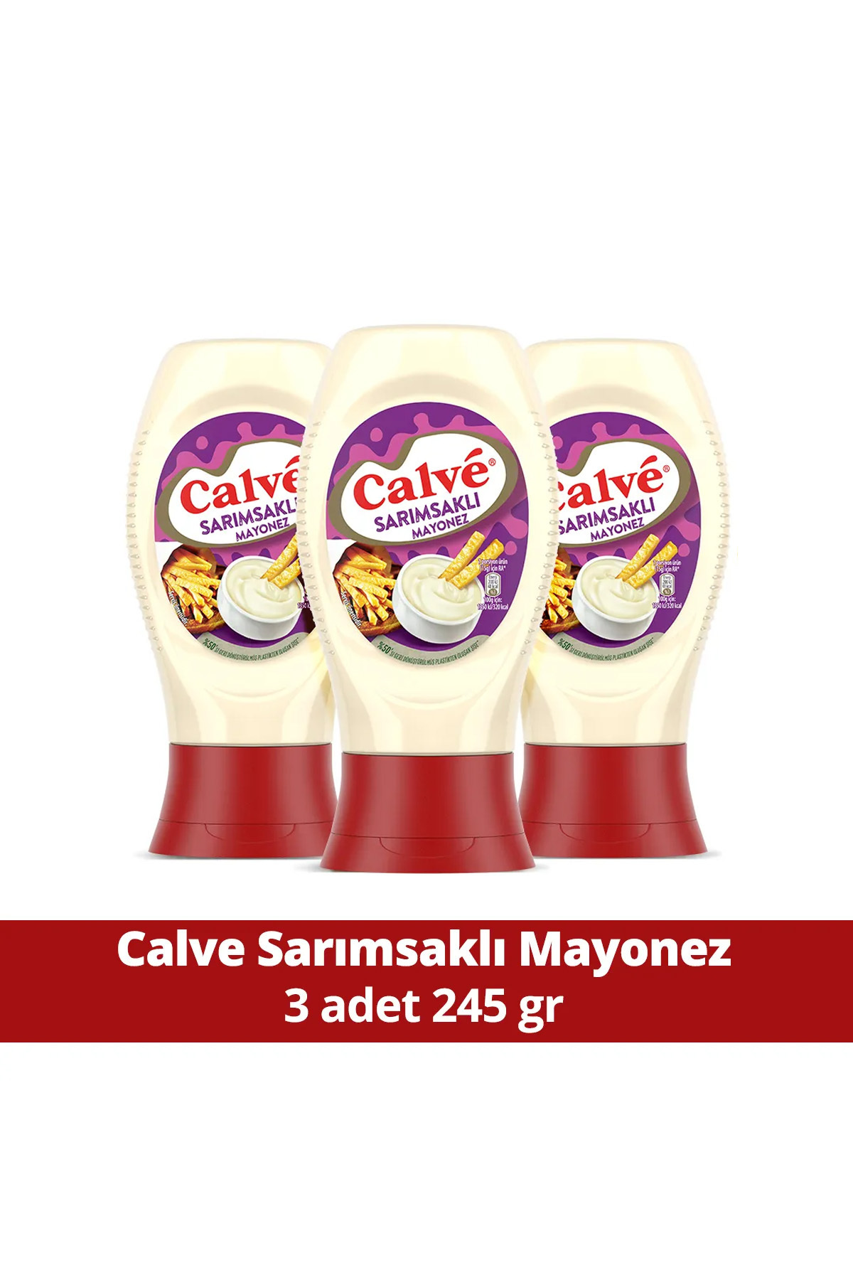 Calve Sarımsaklı Mayonez X 3 Adet - OnuAl Fiyat Arşivi