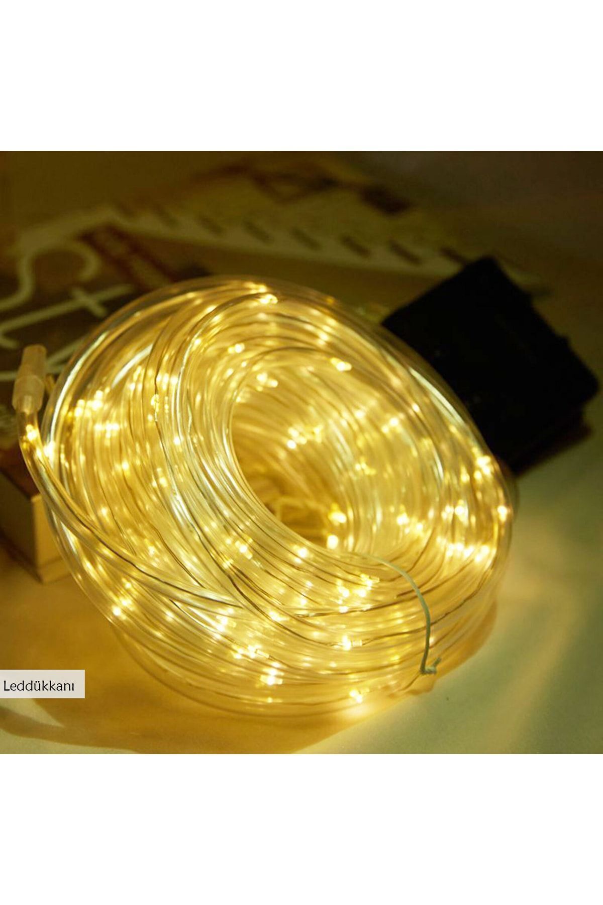 Lucente Leddükkanı 100 Led 12 Metre Sarı Flex Peri Led Işık Güneş ...