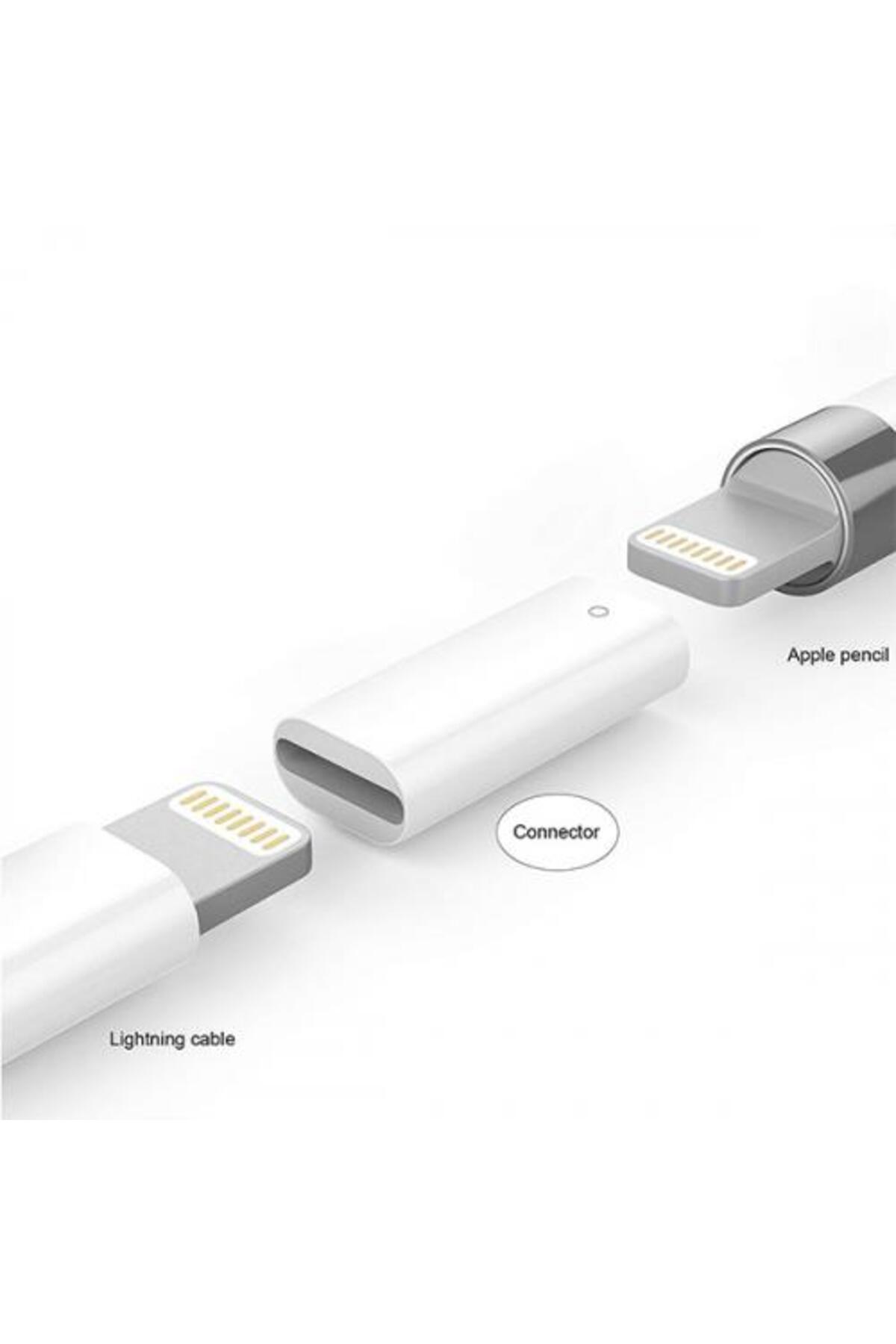 Genel Markalar Apple Pen Pencil Kalem Için Lightning Şarj Dönüştürücü ...