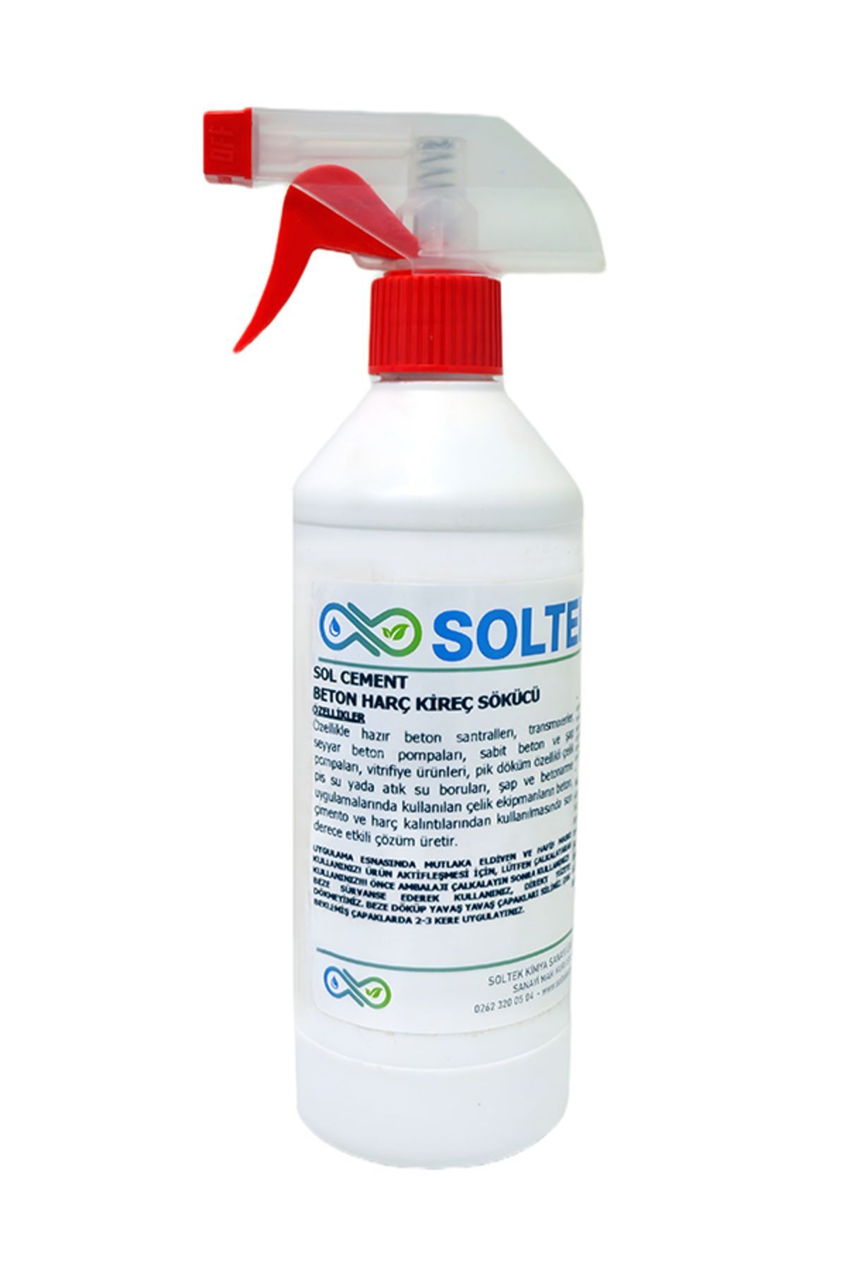 SOLTEK KİMYA Konsantre Beton Harç Sökücü - SOL CEMENT 500 GR Fiyatı ...