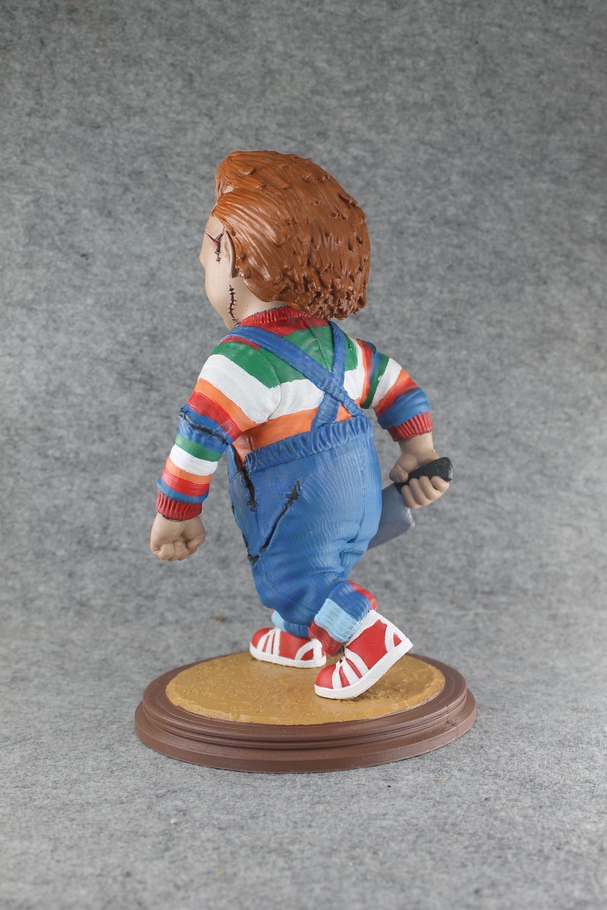 PWUL WORKS Chucky 27 CM DEV BOY ( Korkunç Bebek ) Child's Play Büst ...