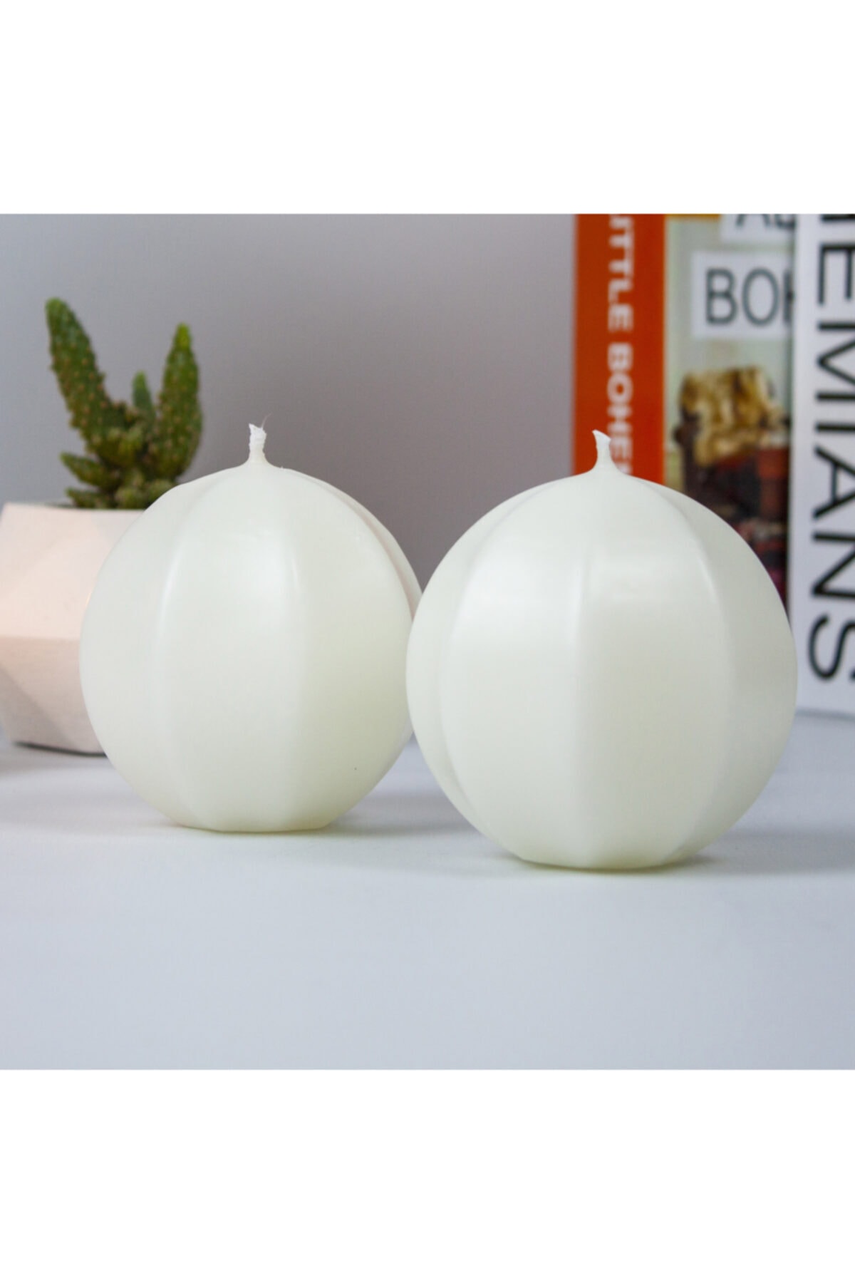 Mument Küre 2'li Mum Seti Krem Fiyatı, Yorumları - Trendyol