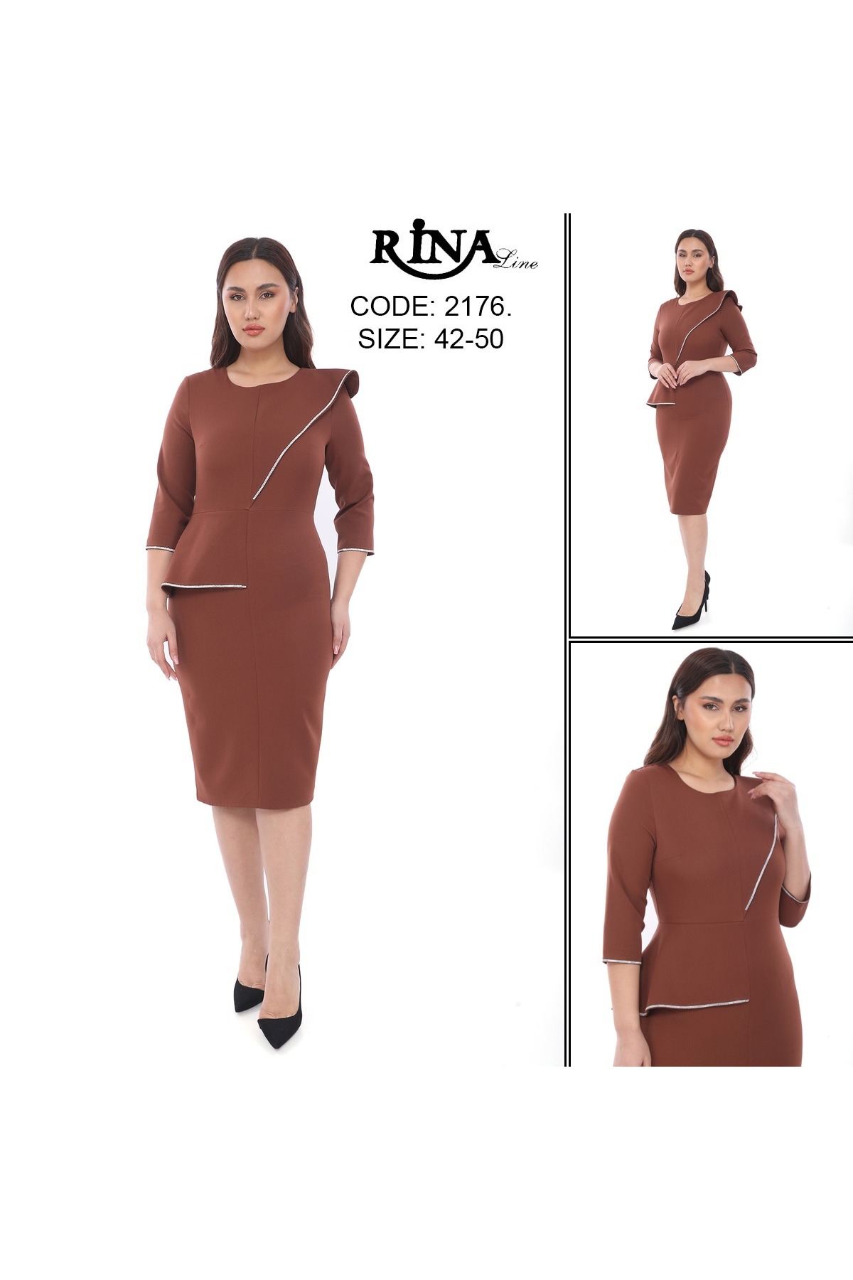 Rina Line Allerli Taş Detaylı Elbise Fiyatı, Yorumları - Trendyol