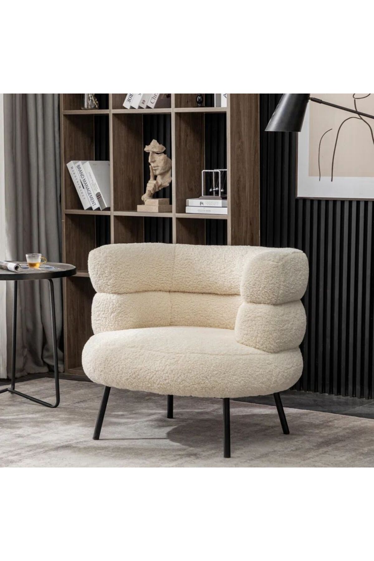 ERİZA Puffy Berjer (Krem) kuzu yünü kumaş Fiyatı, Yorumları - Trendyol