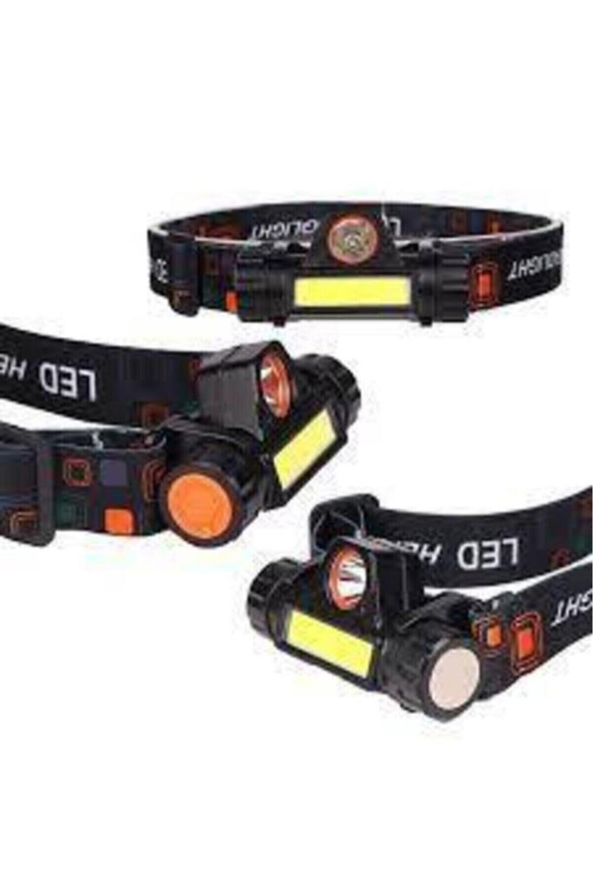 optana Kafa Feneri Şarjlı Mıknatıslı Lityum 1200 Lümen Cob Led Kafa ...