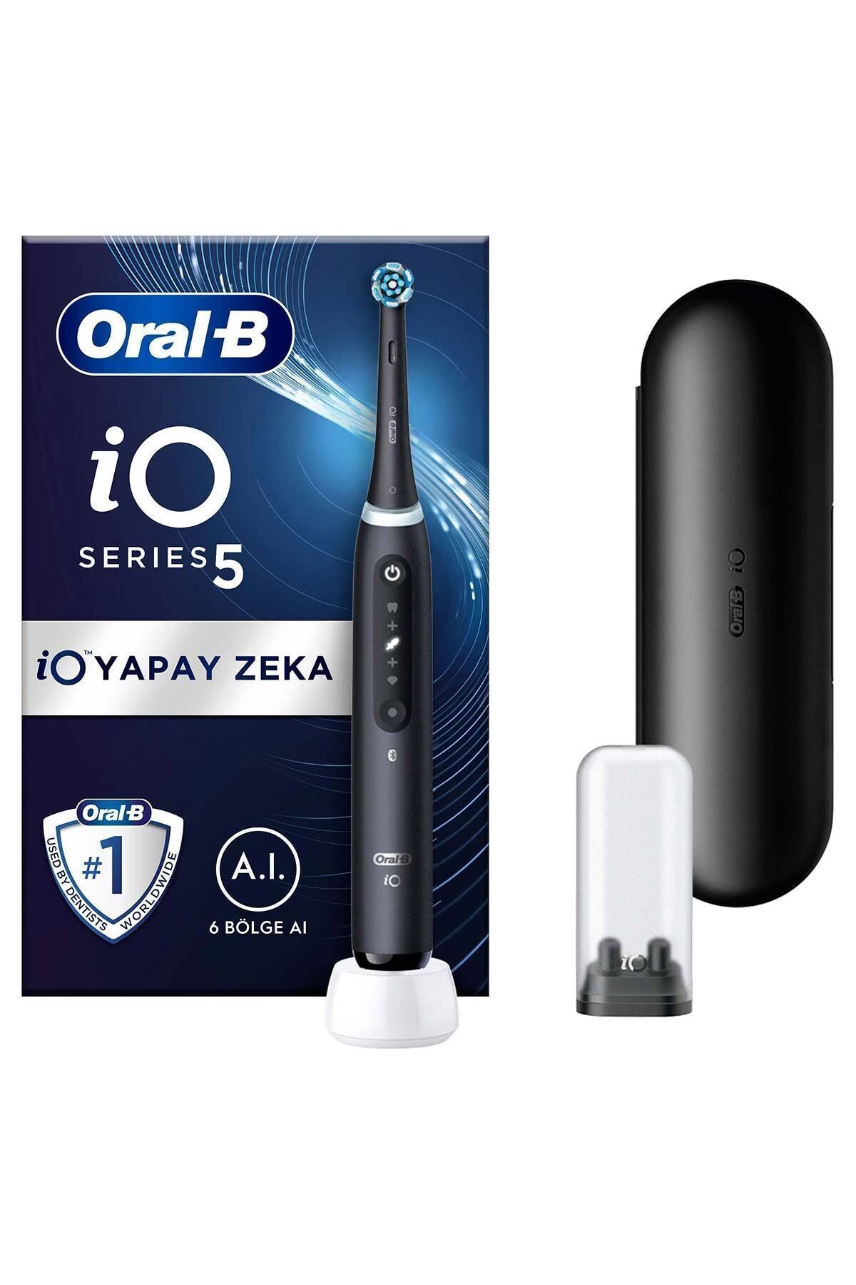 Oral-B iO 5 Şarjlı Diş Fırçası - Mat Siyah Fiyatı, Yorumları - Trendyol