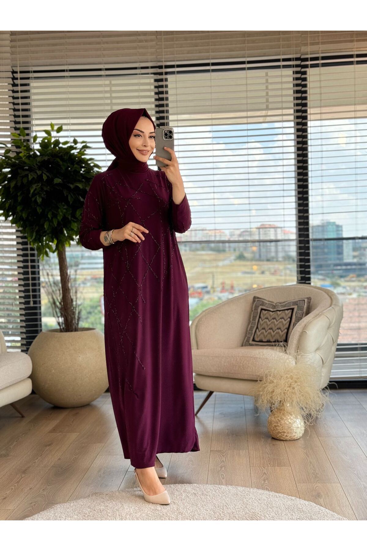 ALANURMODA Taş İşlemeli Sandy elbise Fiyatı, Yorumları - Trendyol