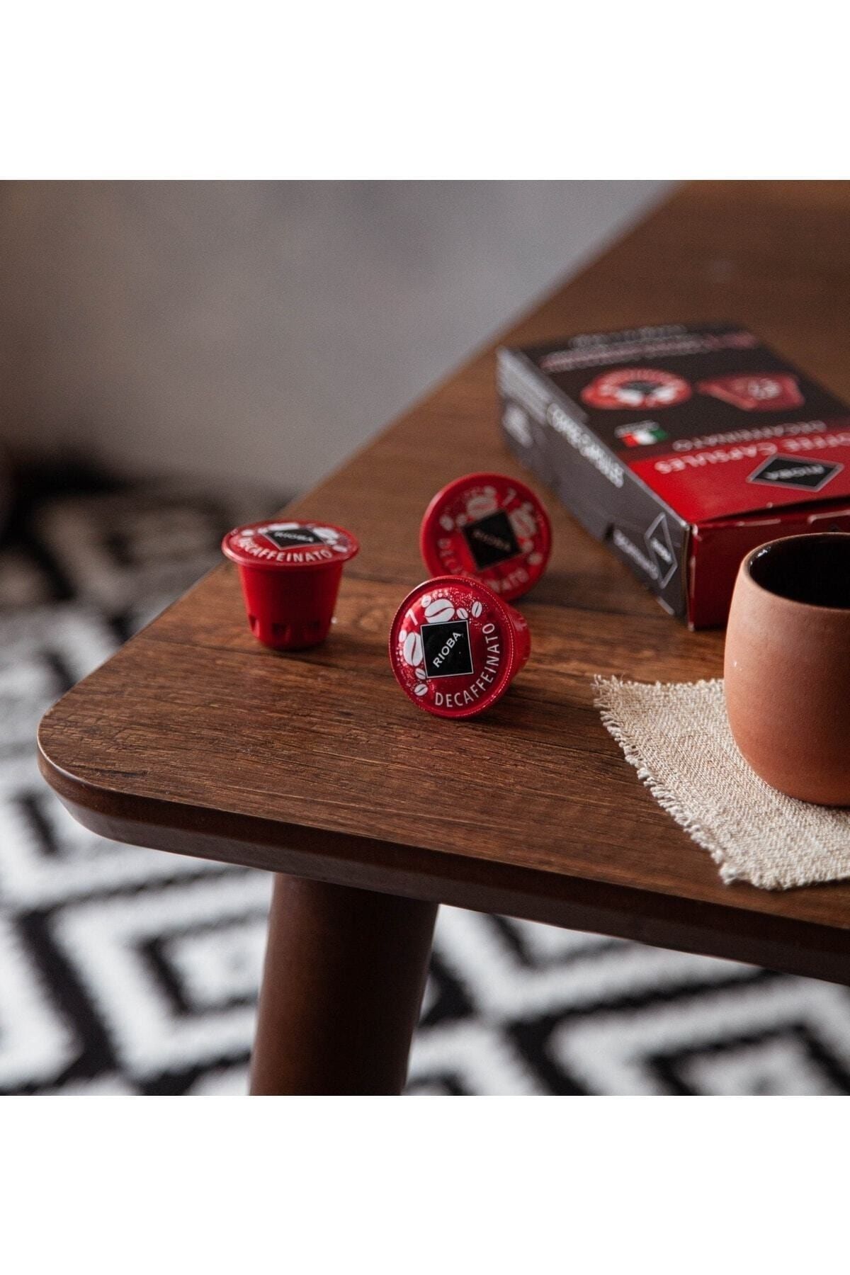 Rioba Capsule Coffee Decaffeinato Rich Aroma and Creamy Flavor 11 ...