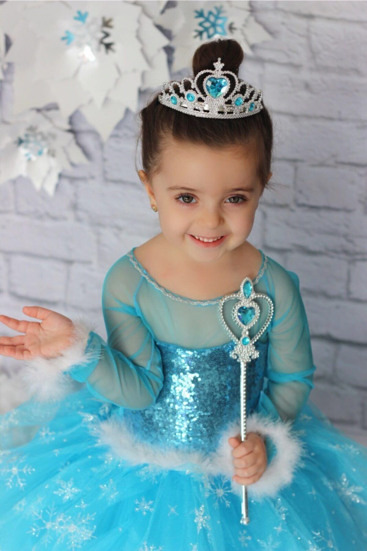 Patiska Nostalji Elsa Kostümü - Tarlatanlı - Fiyatı, Yorumları