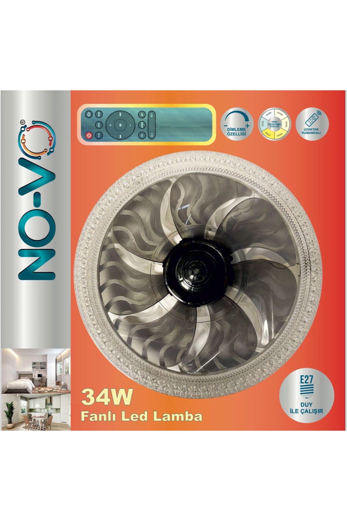 NOVO ELEKTRONİK VEST FANLI LED LAMBA Fiyatı, Yorumları - Trendyol