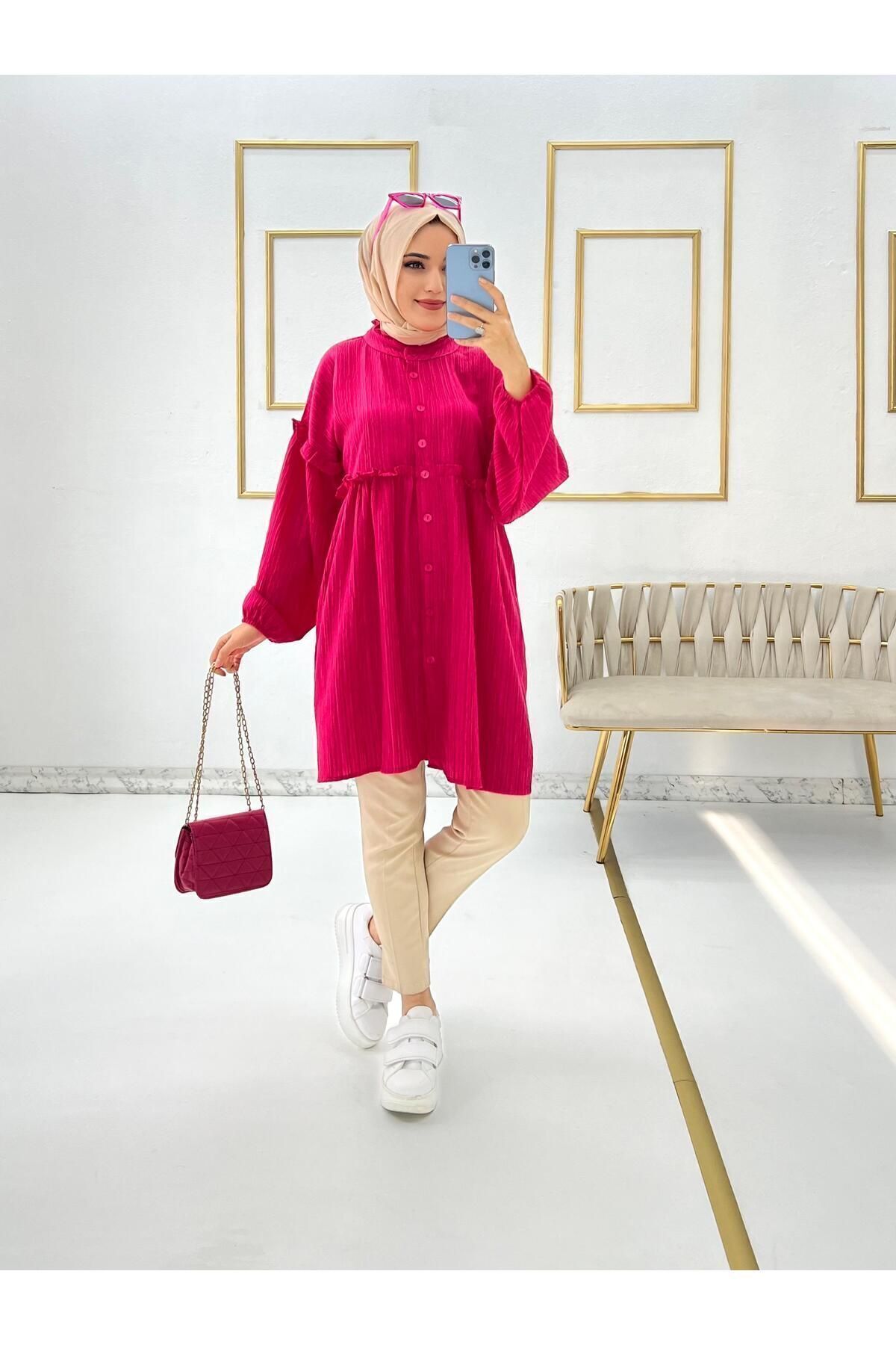 Moda Krash Krash Viscon Yazlık Gömlek Fiyatı, Yorumları - Trendyol