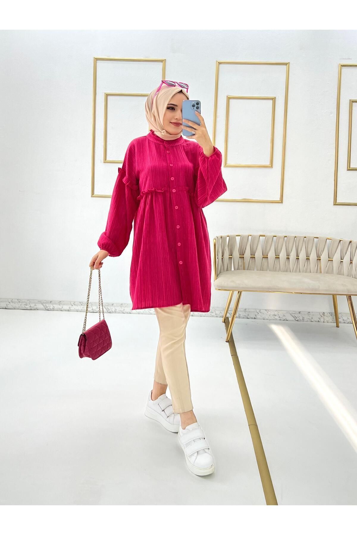 Moda Krash Krash Viscon Yazlık Gömlek Fiyatı, Yorumları - Trendyol