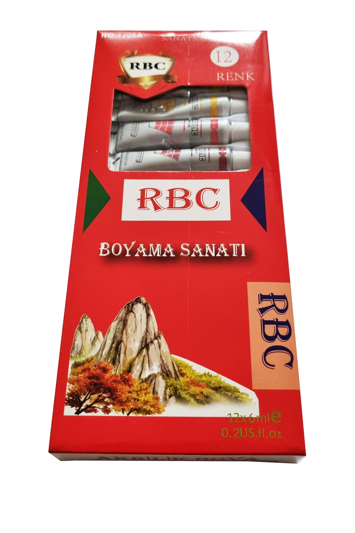 Modellino 12'li Tüplü Akrilik Boya RBC 6ml - Fiyatı, Yorumları