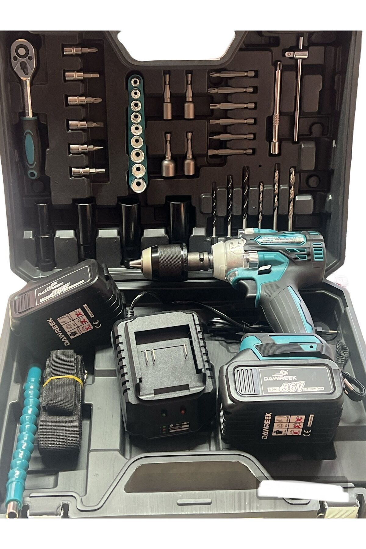 dawrak Şarjlı Torklu Matkap Seti 46 PARÇA - Fiyatı, Yorumları