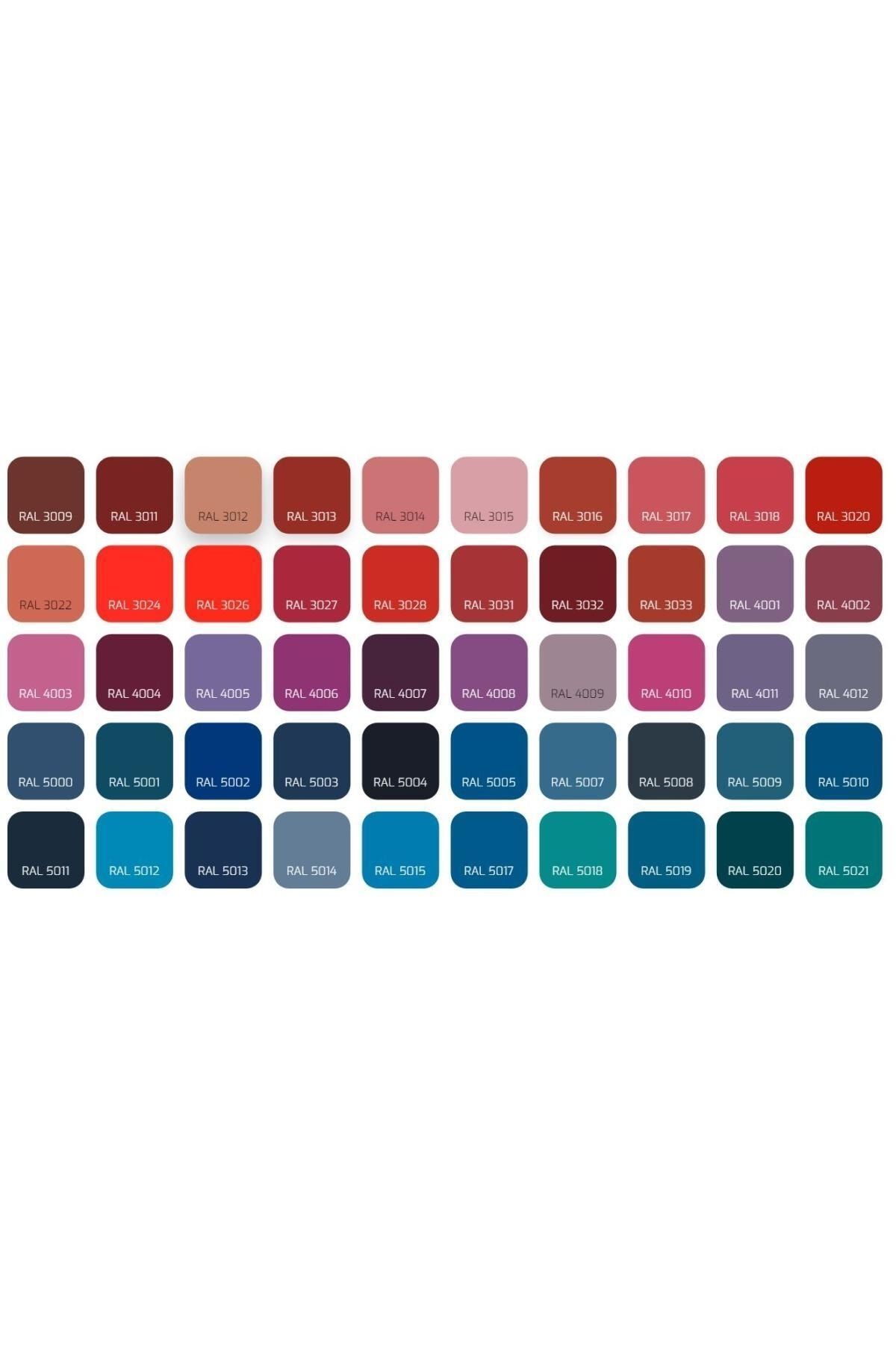 Colorium K7 Ral Renkleri 400 Ml Özel Doldurulmuş Selülozik Mat Sprey ...