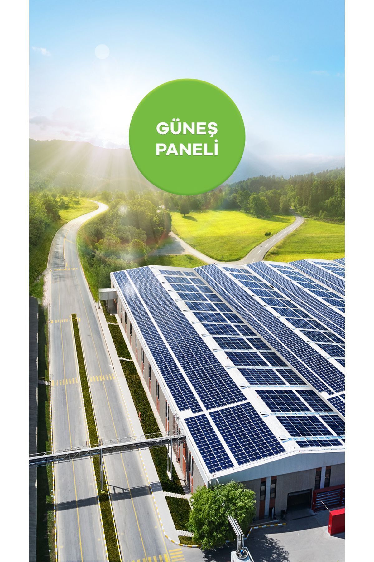 Arçelik ARÇELİK GÜNEŞ ENERJİ SANTRALİ GÜNLÜK 33KW ÜRETİM (ONGRİD SİSTEM ...