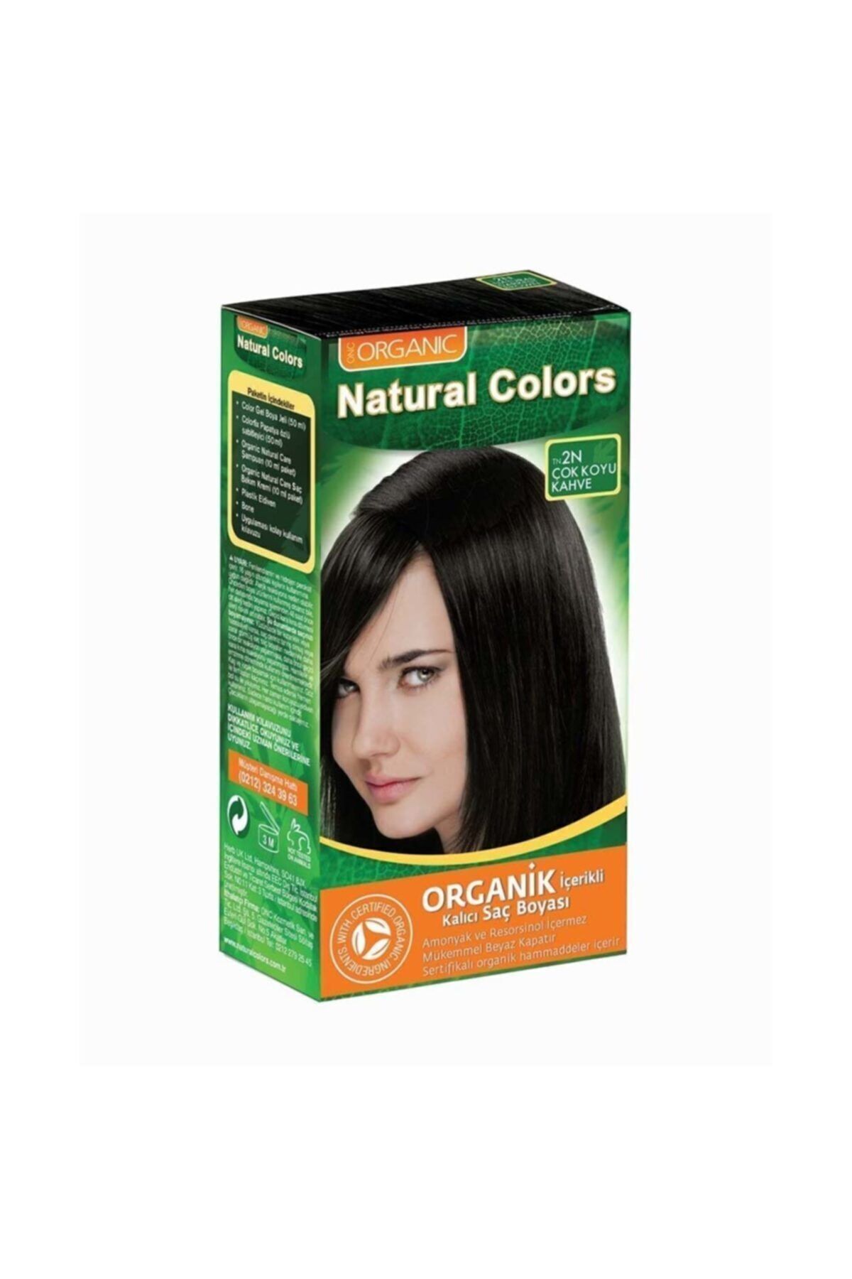 Genel Markalar Organic Natural Colors Natural Colors 2n Çok Koyu Kahve ...