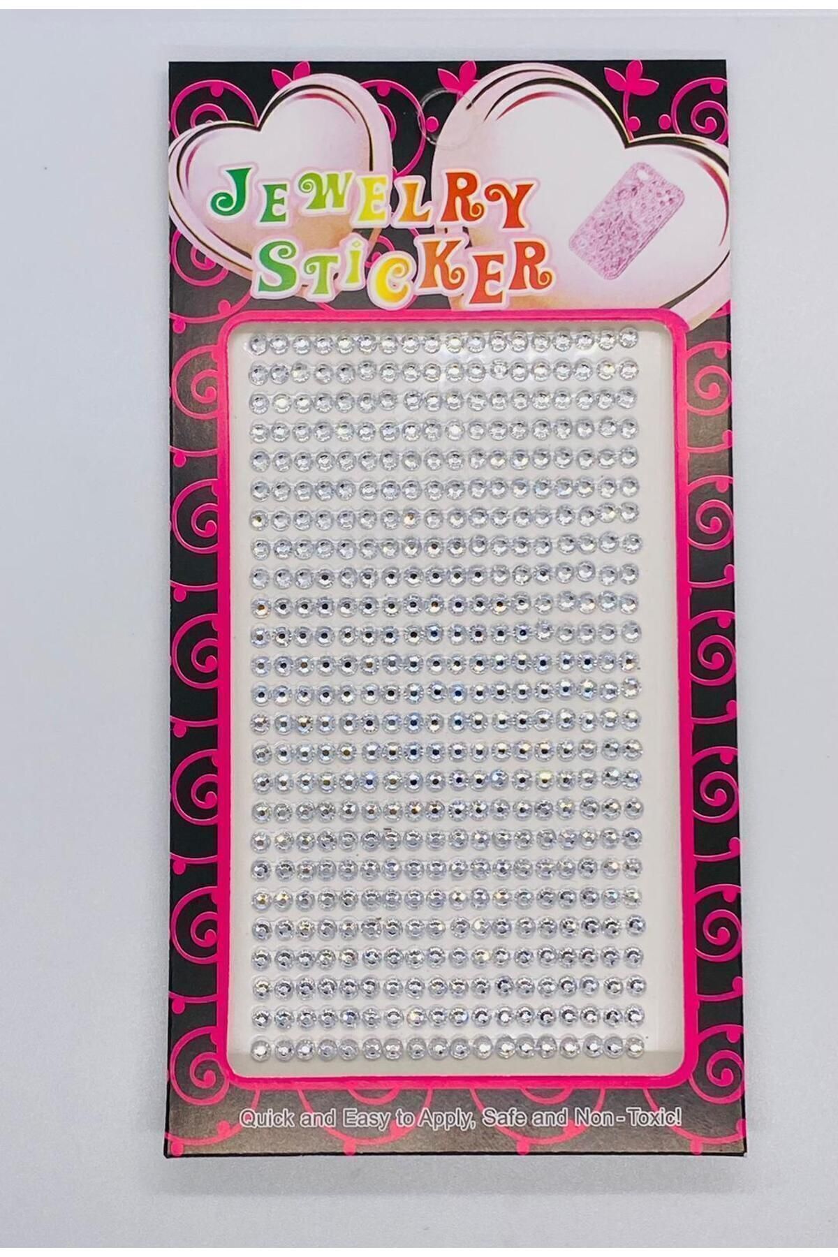 312 KONSEPT TAŞLI YAPIŞTIRMA STİCKER TIRNAK SAÇ VE MAKYAJ STİCKERI ...