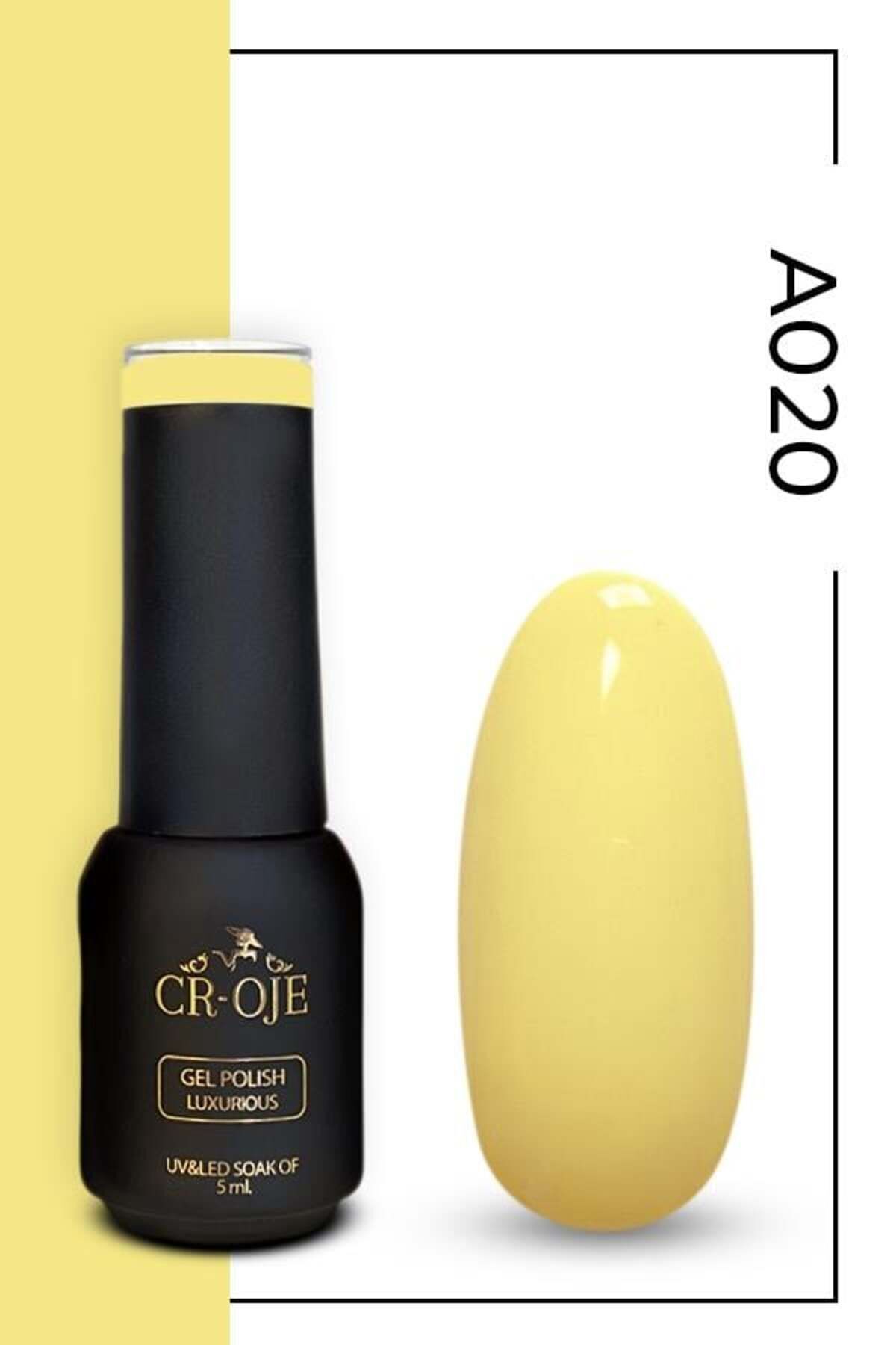 CROJE KALICI OJE Kalıcı Oje A020 - Nude Sarı (5 ML) Fiyatı, Yorumları - Trendyol