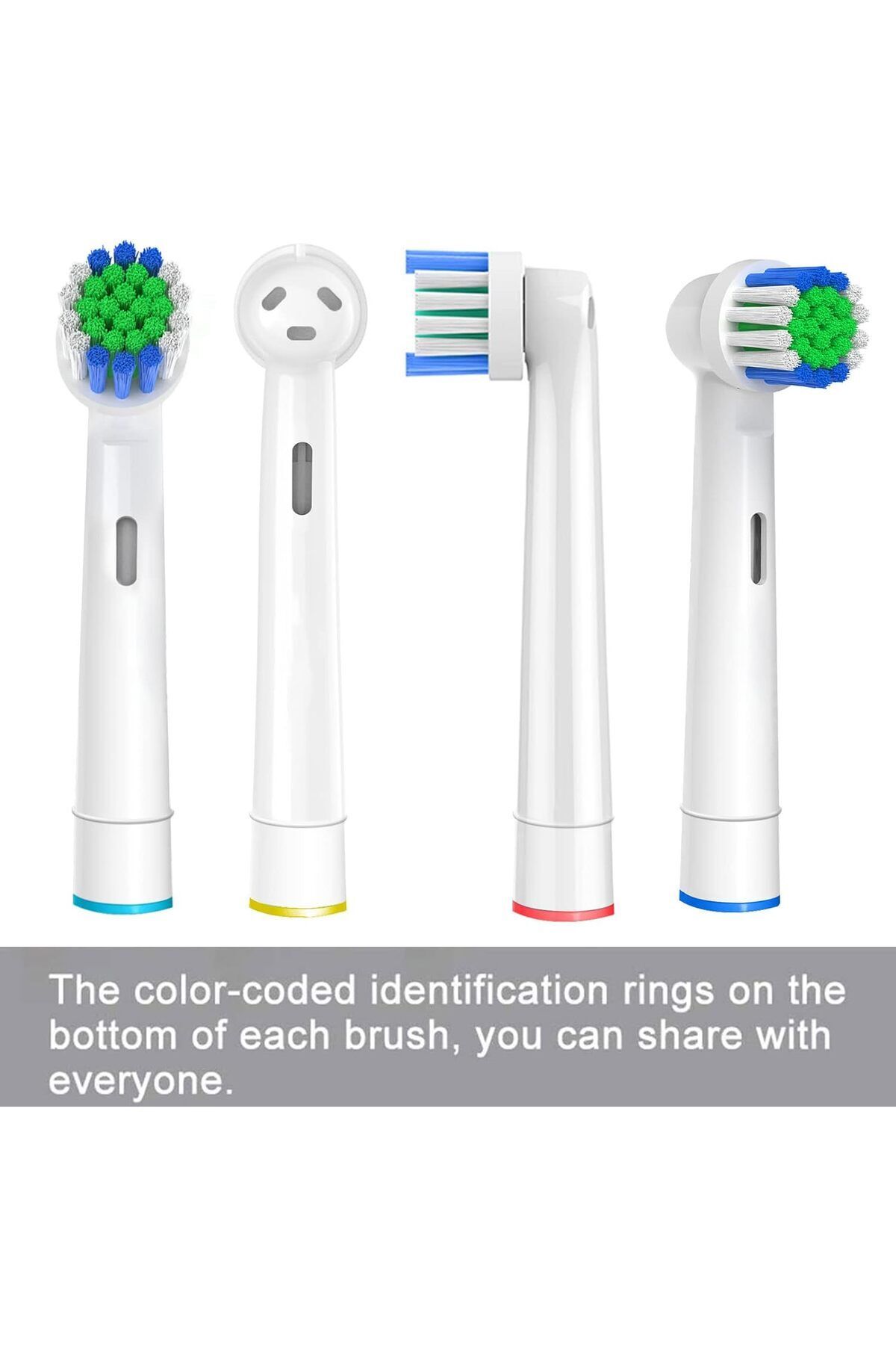 Kyver Şarjlı Diş Fırçası Oral B Uyumlu Braun Elektrikli Diş Fırçası Ve ...
