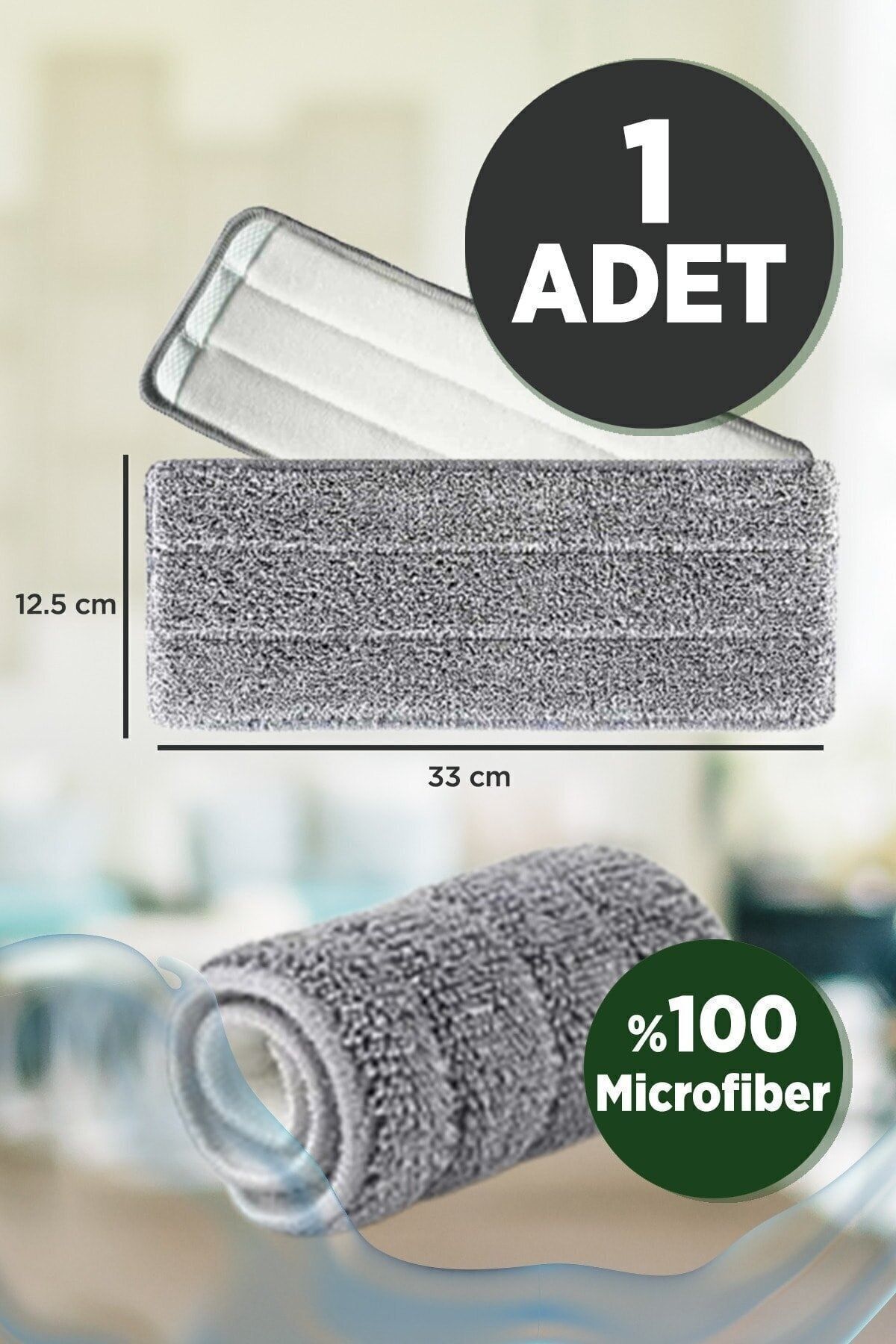 Genel Markalar Flat Tablet Mop Mikrofiber Yedek Bez 1 Adet - Fiyatı ...