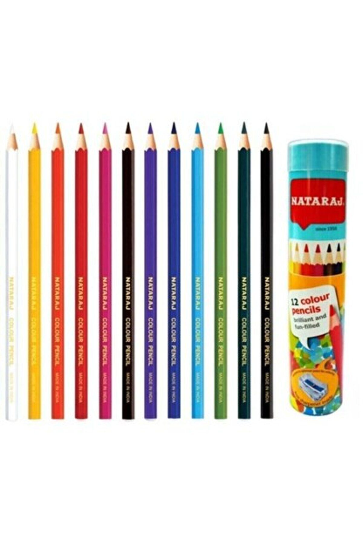 Nataraj Natraj 12 Colors Dry Paint- Trendyol