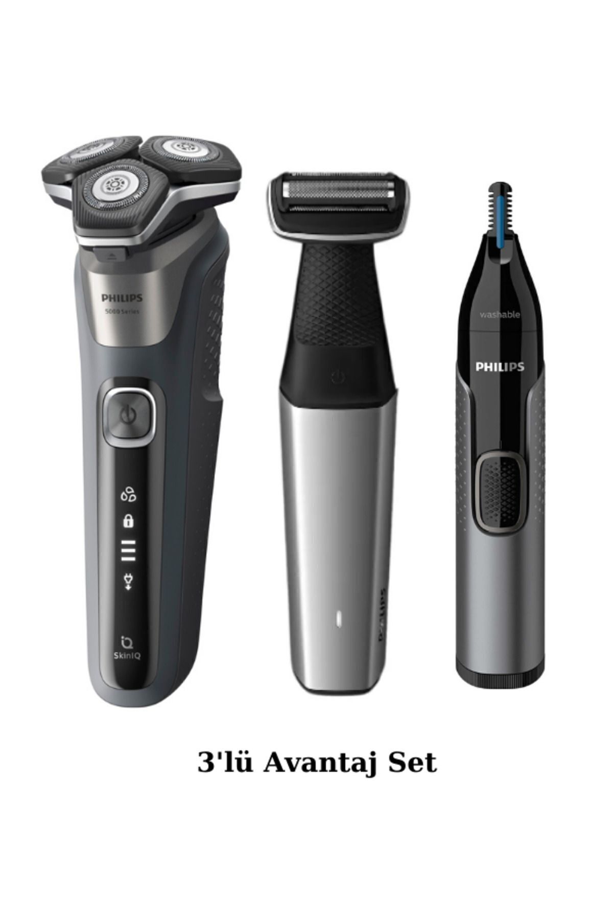 Philips S5887/10 Islak/Kuru Sinek Kaydı Tıraş Makinesi - Banyo Vücut ...