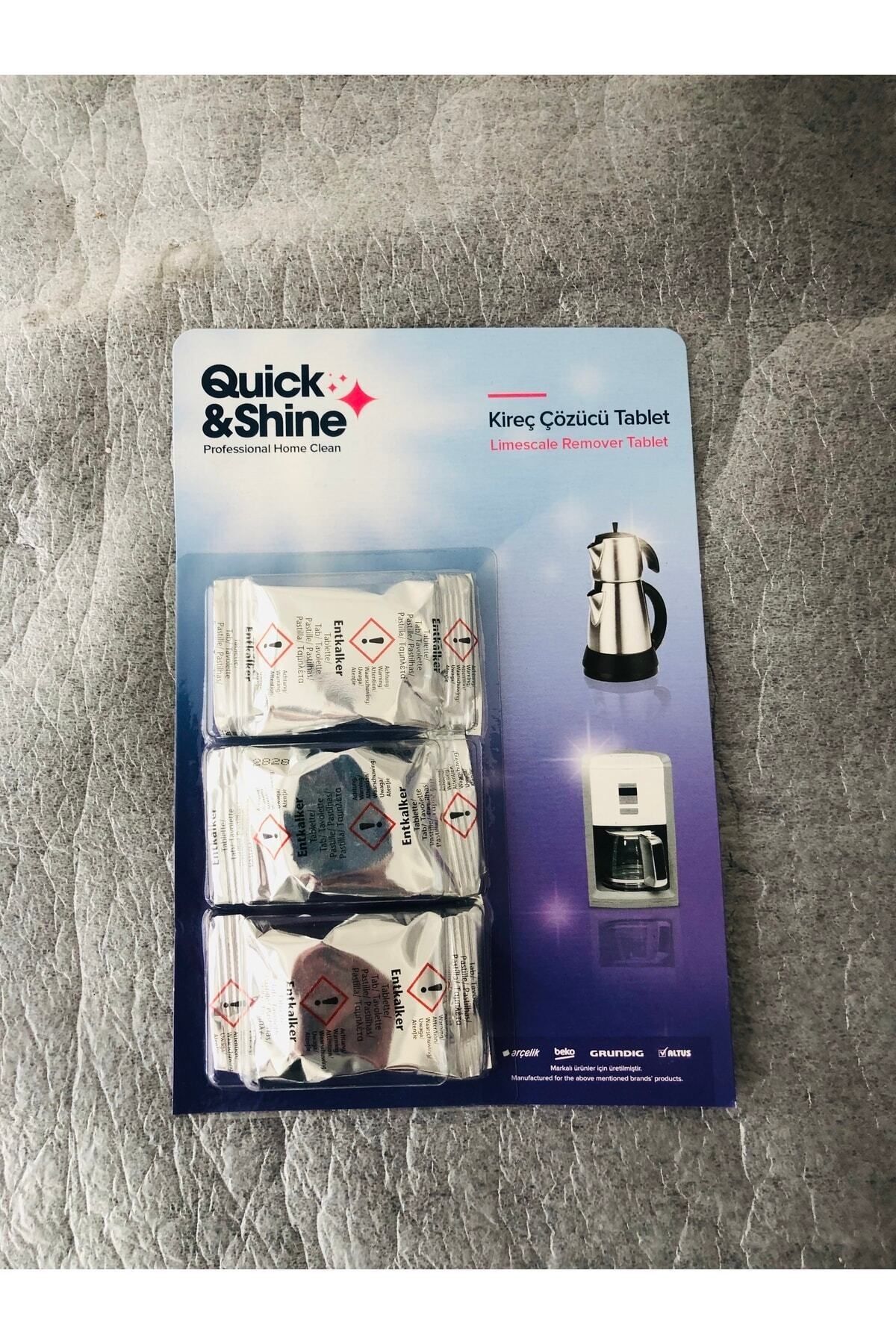 Arçelik Quick Shine Kireç Çözücü Tablet 3 Adet - Fiyatı, Yorumları