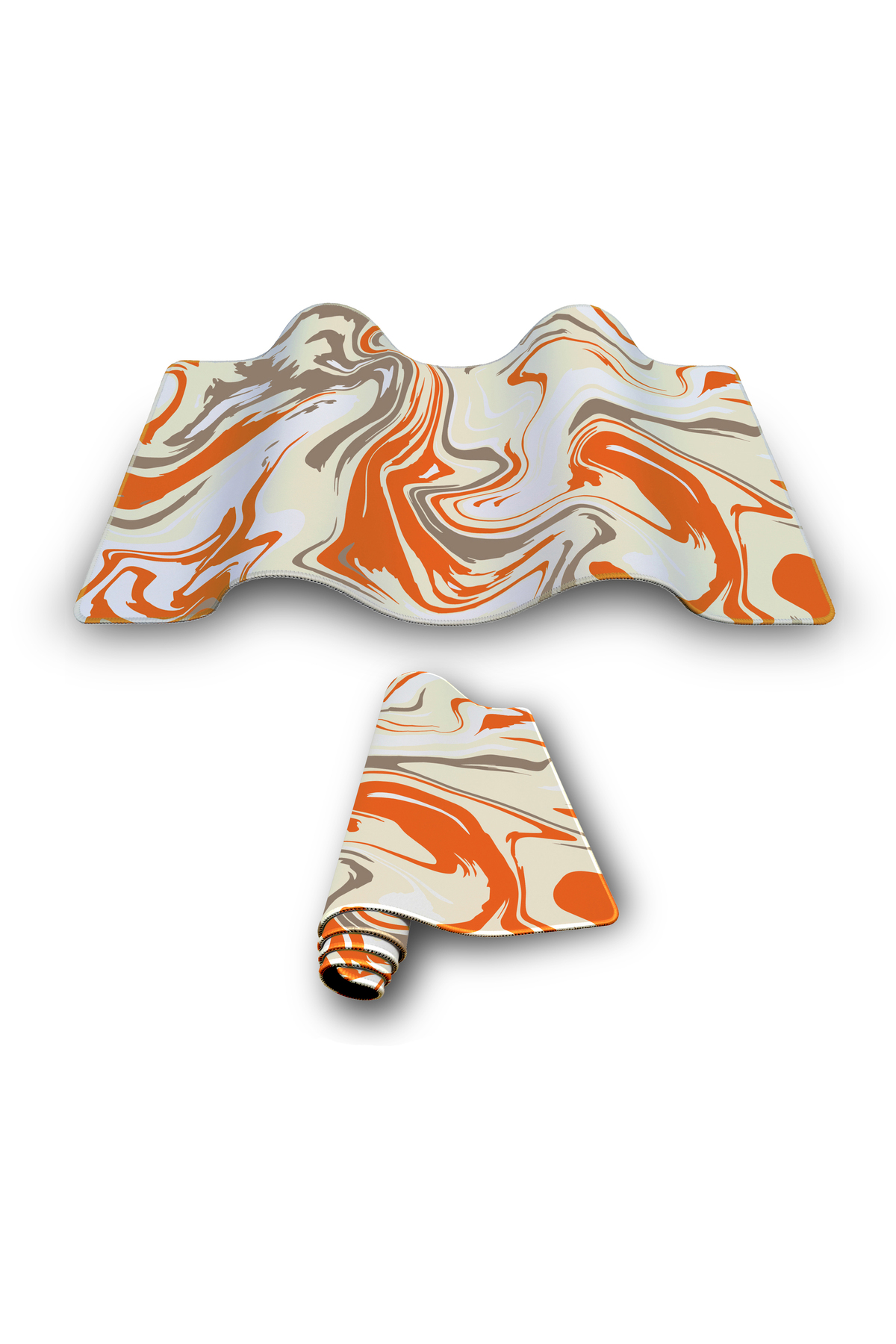 PORGE 90x40mm Orange Gaming Mouse Pad - XXL Large Gaming Mousepad- Trendyol