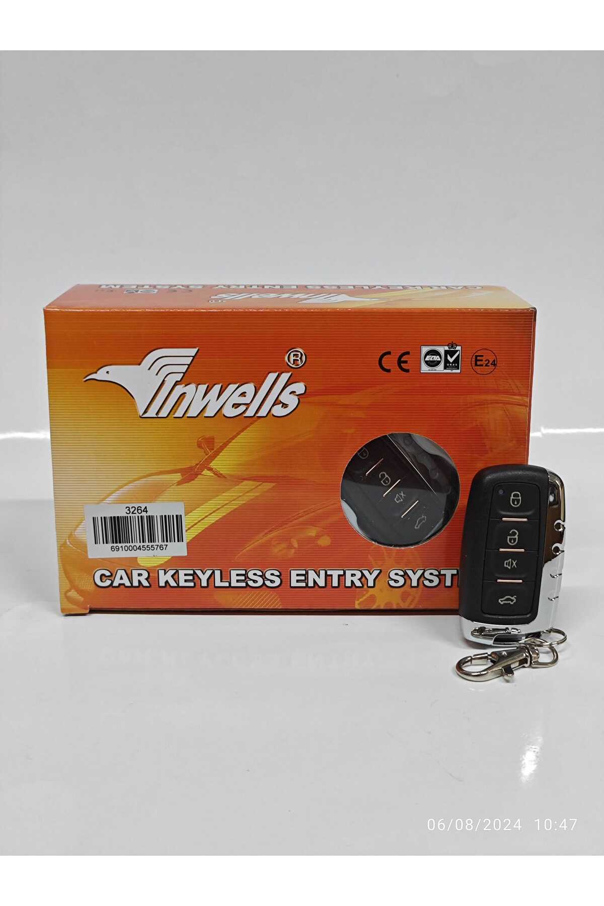 otovera İnwells Yeni kumanda 3264 Kumandalı Açma-kapama 12v Sinyalli ...