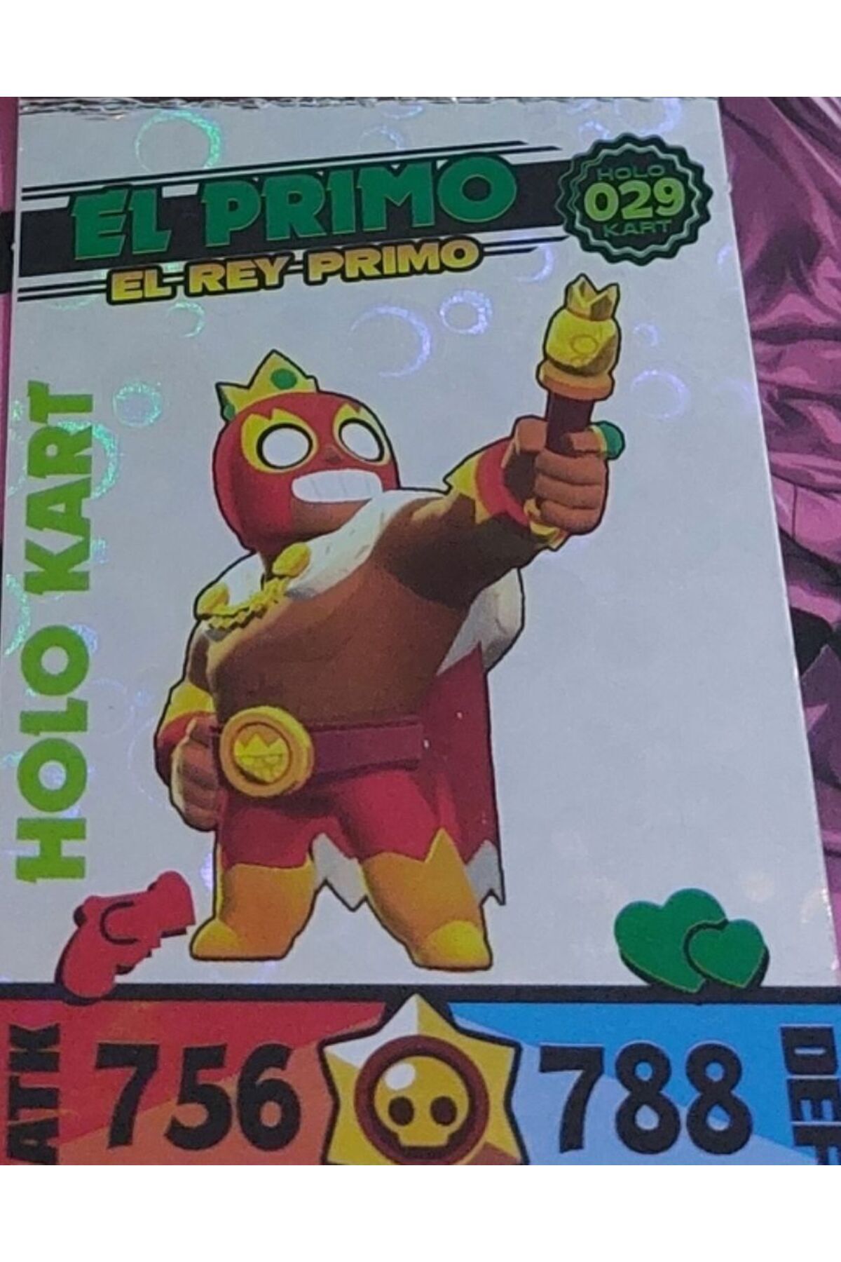 Dekoriye Brawl Stars Hologram Özel Seri Kartları, Oyuncu Kartları ...