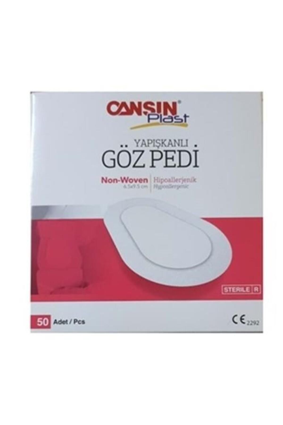 Cansın Plast Yetişkin Steril Göz Pedi 6,5 X 9,5 Cm 50'li 532 - Fiyatı ...