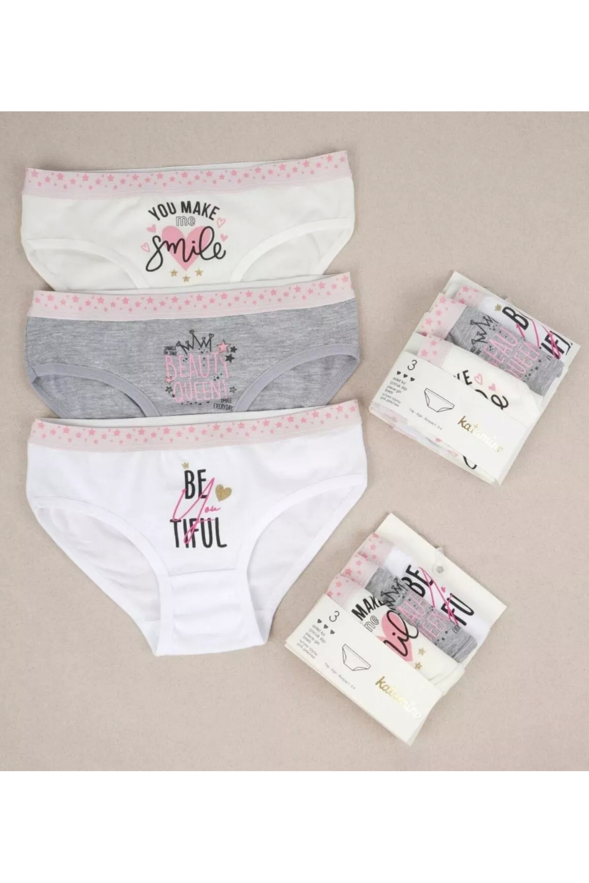 Katamino Makale Kız Çocuk 3lü Kilot Seti Fiyatı, Yorumları - Trendyol