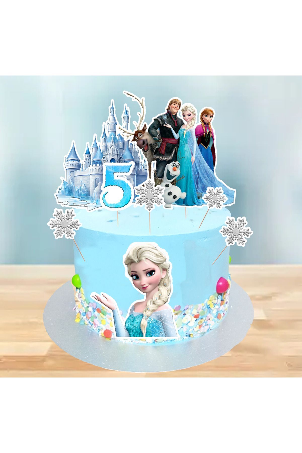 parti Karlar Ülkesi Frozen Elsa Pasta Kürdan Süsü Seti - Fiyatı, Yorumları