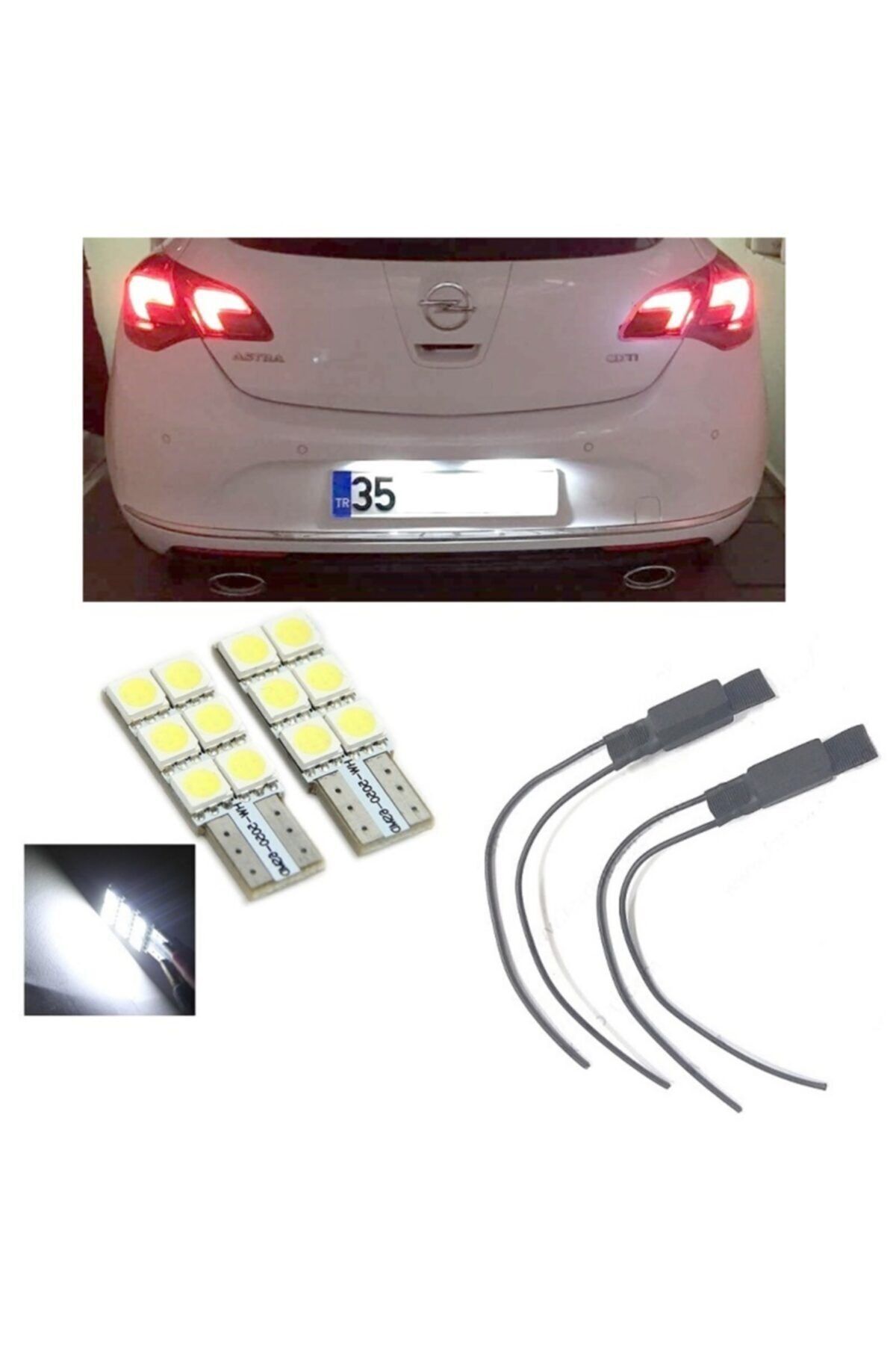 Fardoktoru Opel Astra J Led Plaka Aydınlatma Seti - Fiyatı, Yorumları