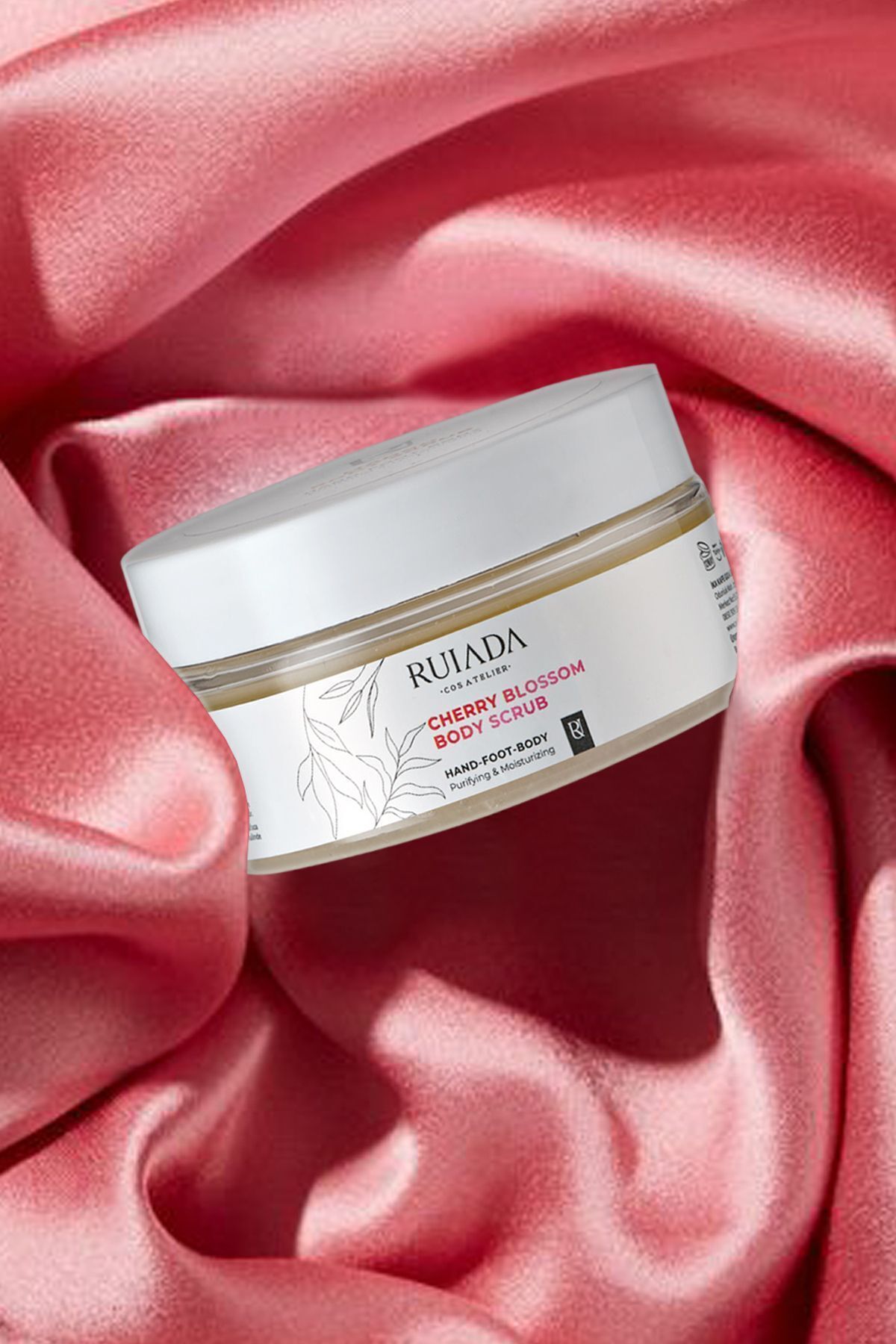 RUIADA Japon Kiraz Çiçeği Body Scrub Besleyici Arındırıcı Nemlendirici ...